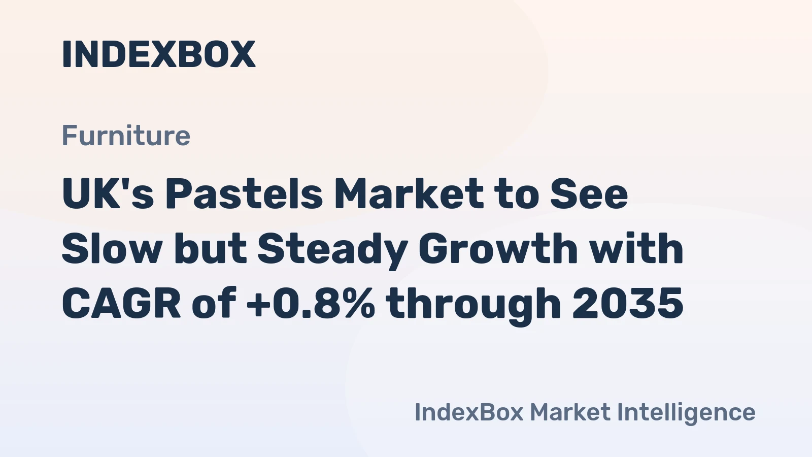 UK's Pastels Market to See Slow but Steady Growth with CAGR of +0.8% through 2035