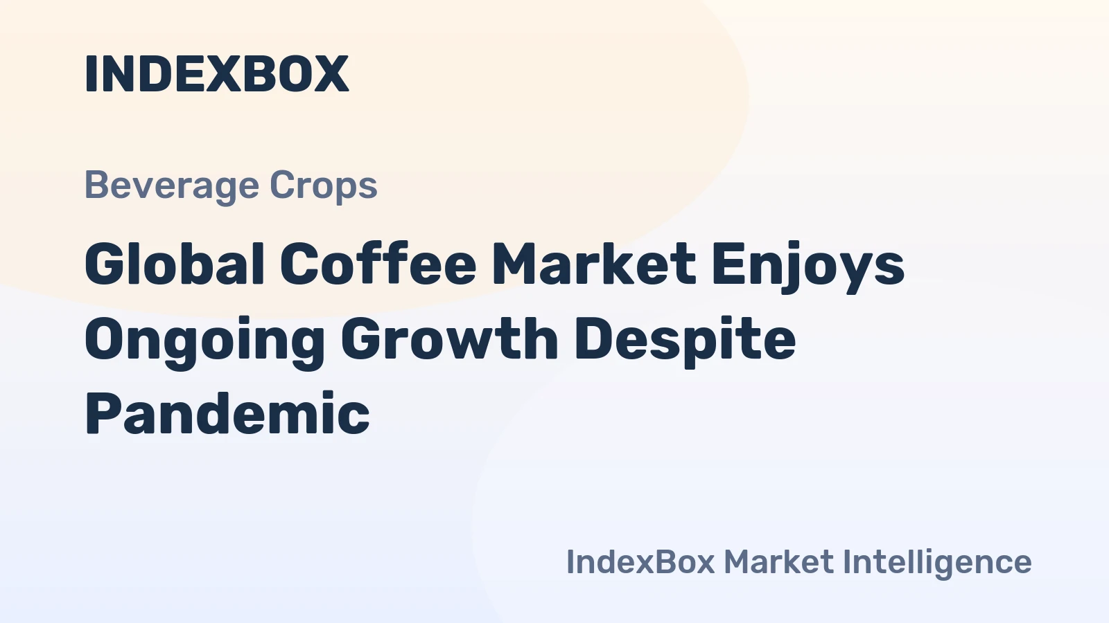 Global Coffee Market Enjoys Ongoing Growth Despite Pandemic