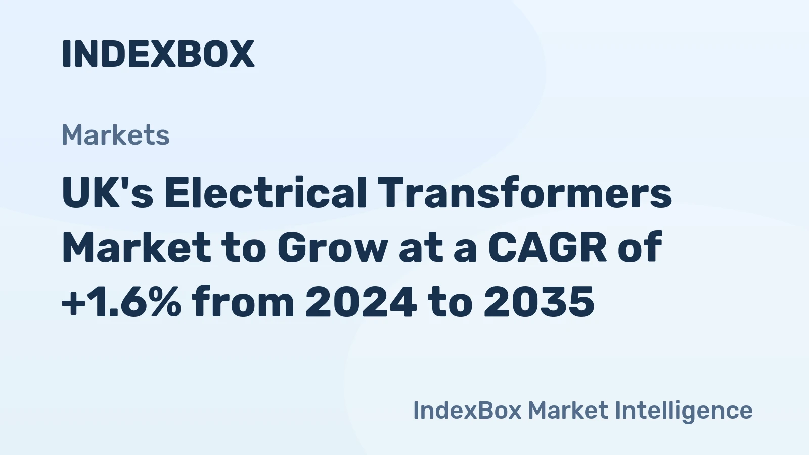 UK's Electrical Transformers Market to Grow at a CAGR of +1.6% from 2024 to 2035