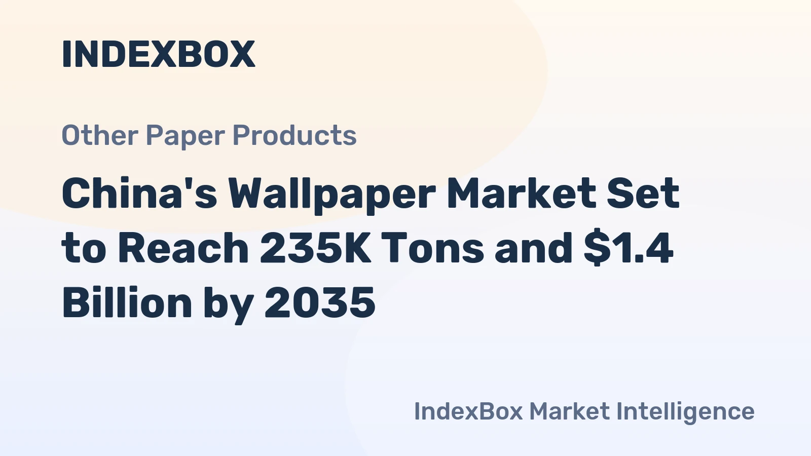China's Wallpaper Market Set to Reach 235K Tons and $1.4 Billion by 2035