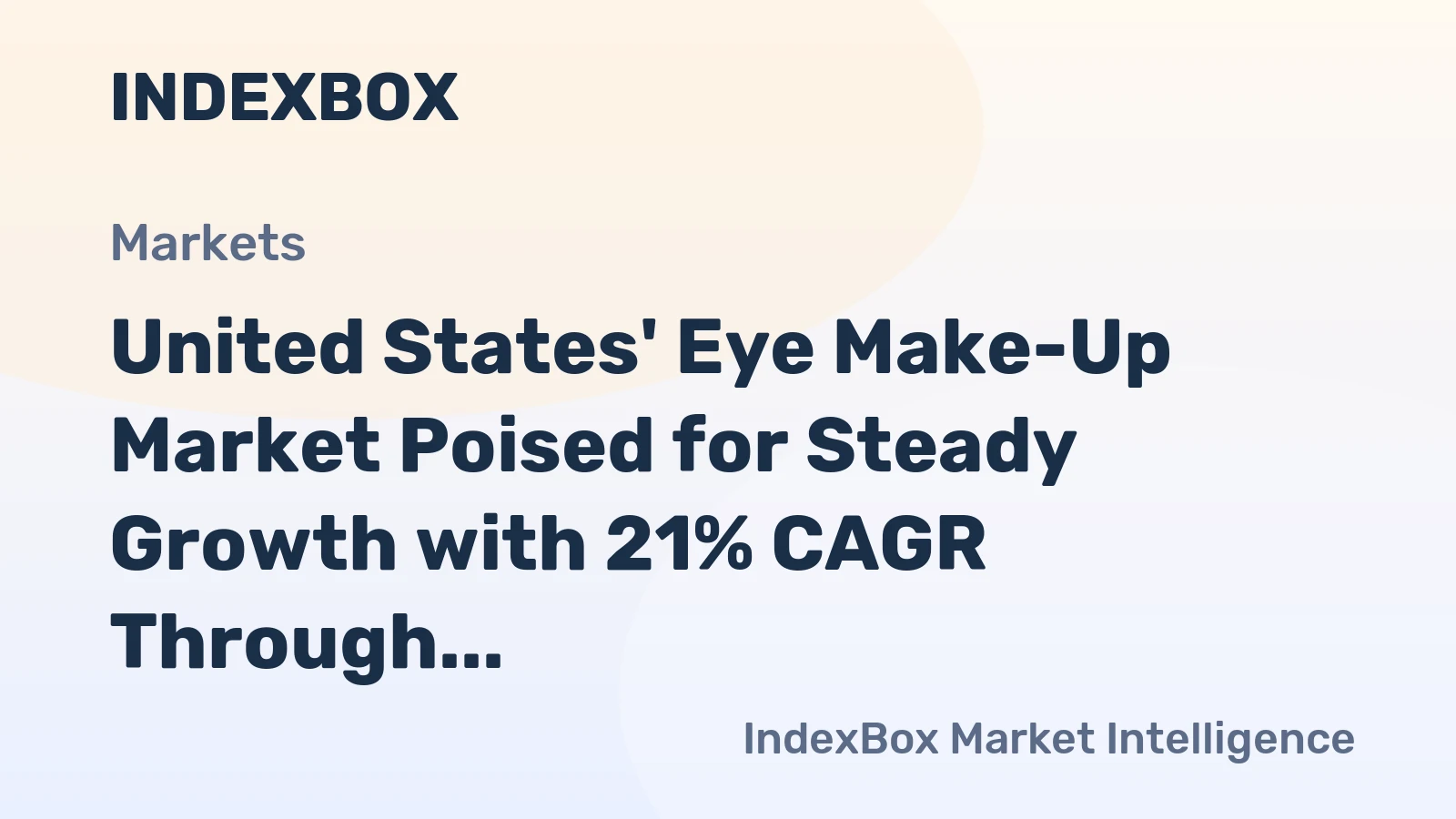 United States' Eye Make-Up Market Poised for Steady Growth with 21% CAGR Through 2035
