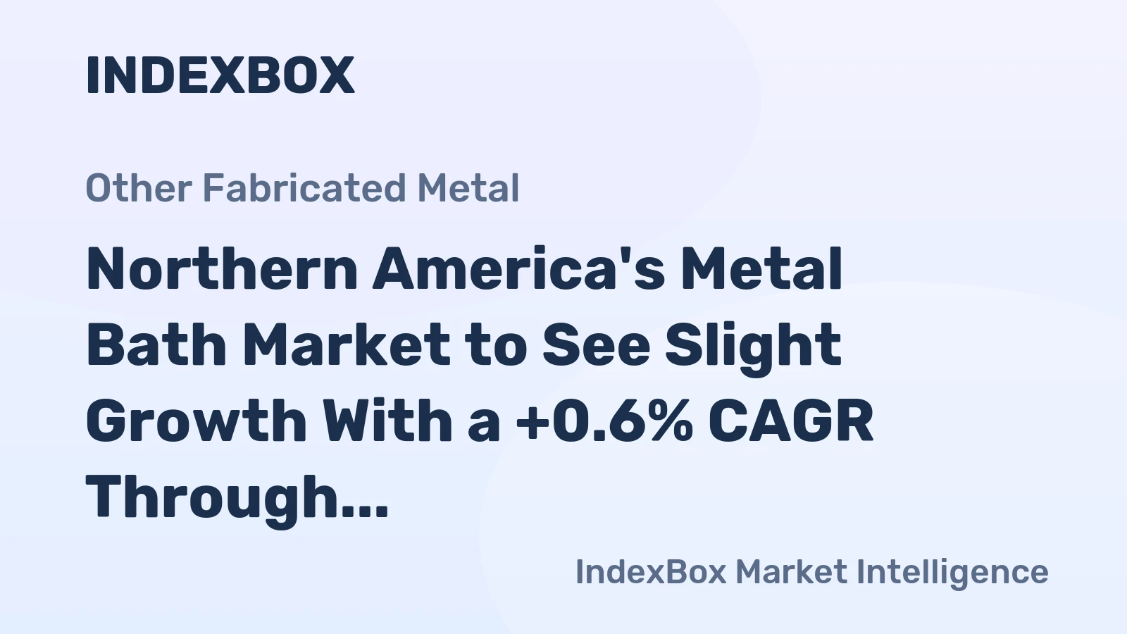 Northern America's Metal Bath Market to See Slight Growth With a +0.6% CAGR Through 2035