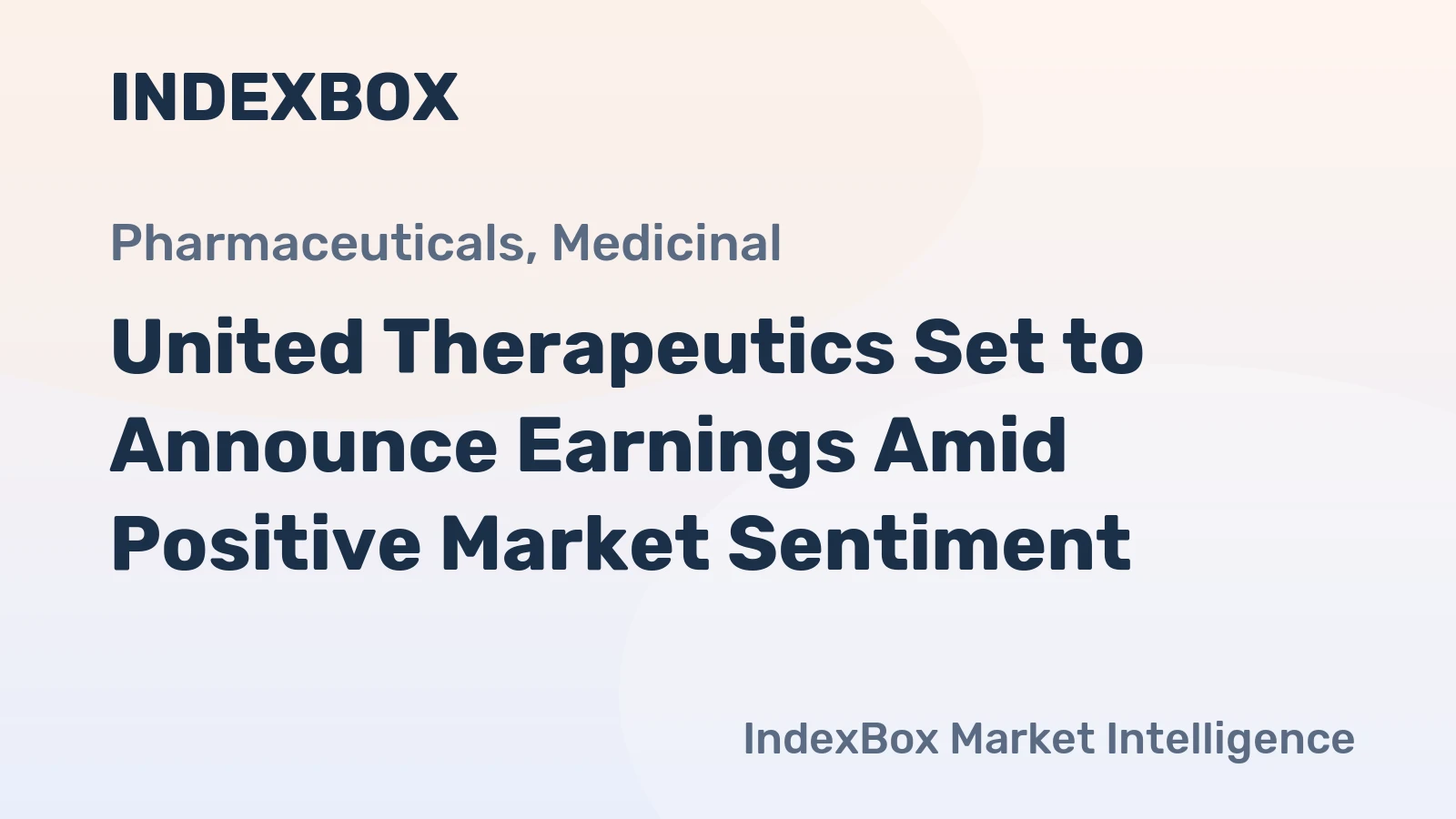 United Therapeutics Set to Announce Earnings Amid Positive Market Sentiment