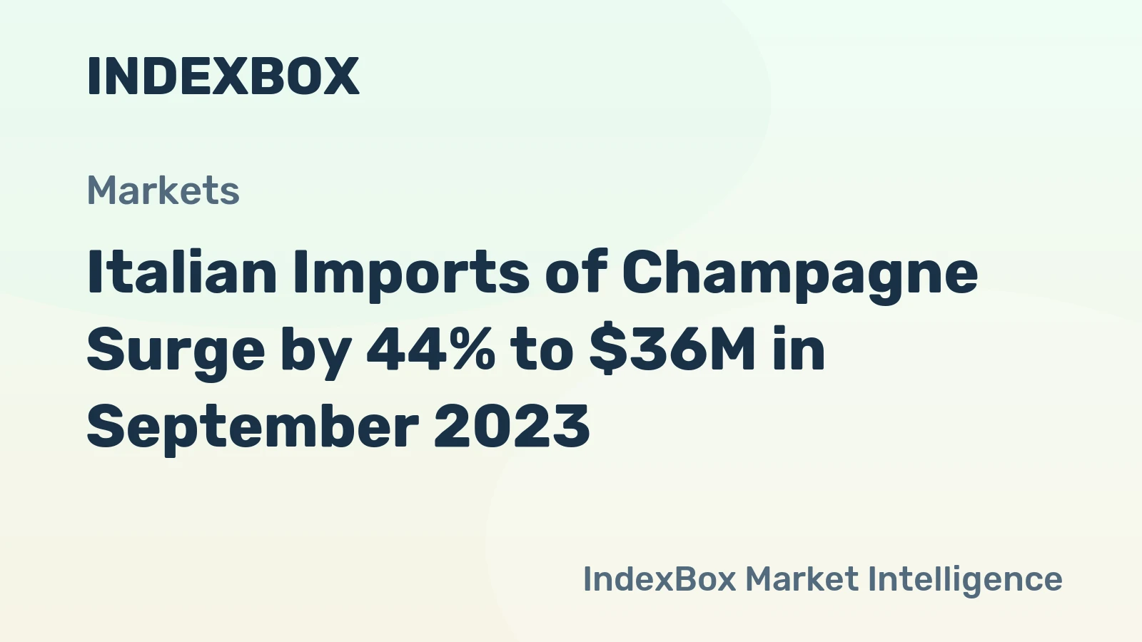 Italian Imports of Champagne Surge by 44% to $36M in September 2023