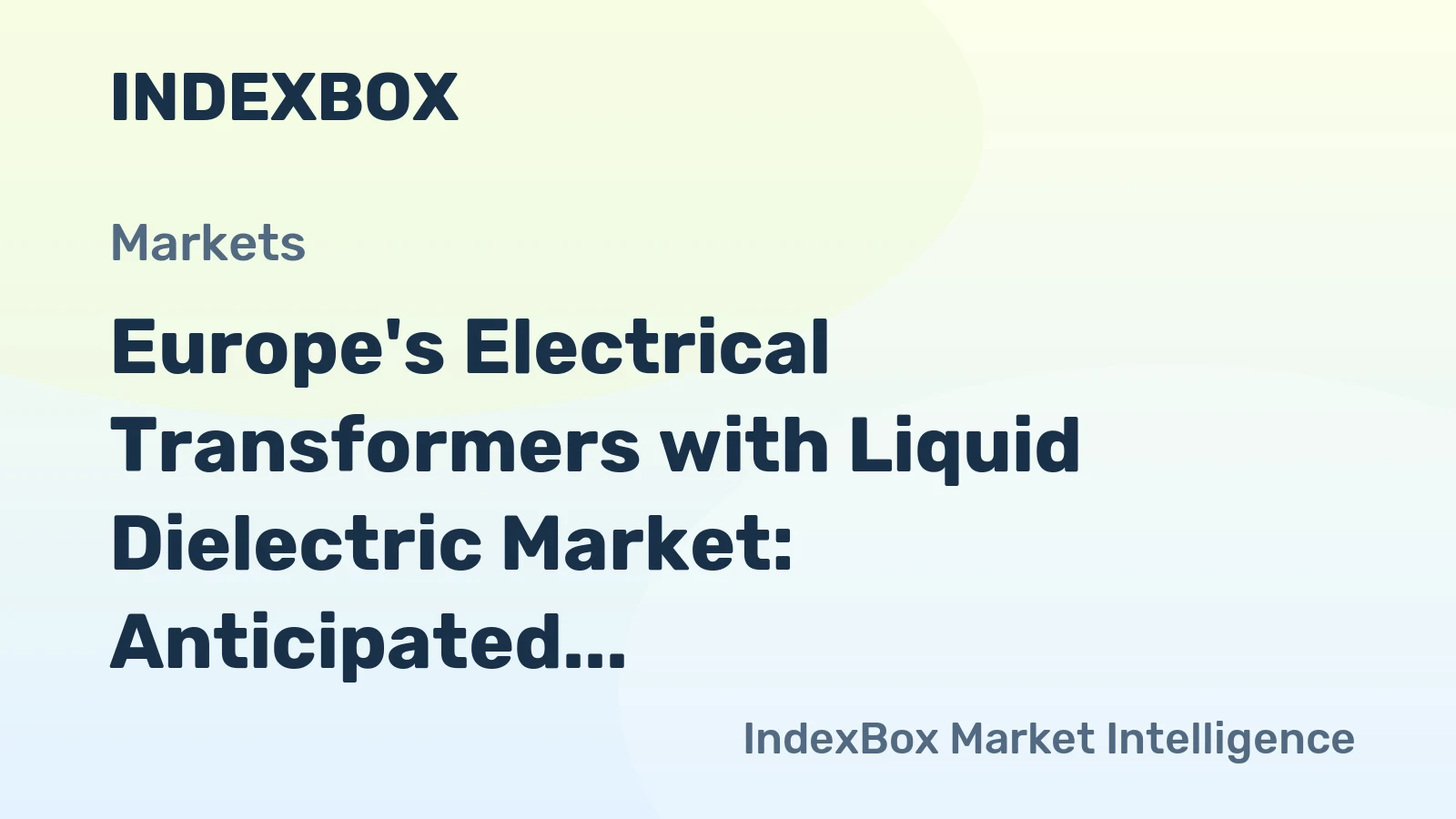 Europe's Electrical Transformers with Liquid Dielectric Market: Anticipated CAGR of +0.4% from 2024 to 2035
