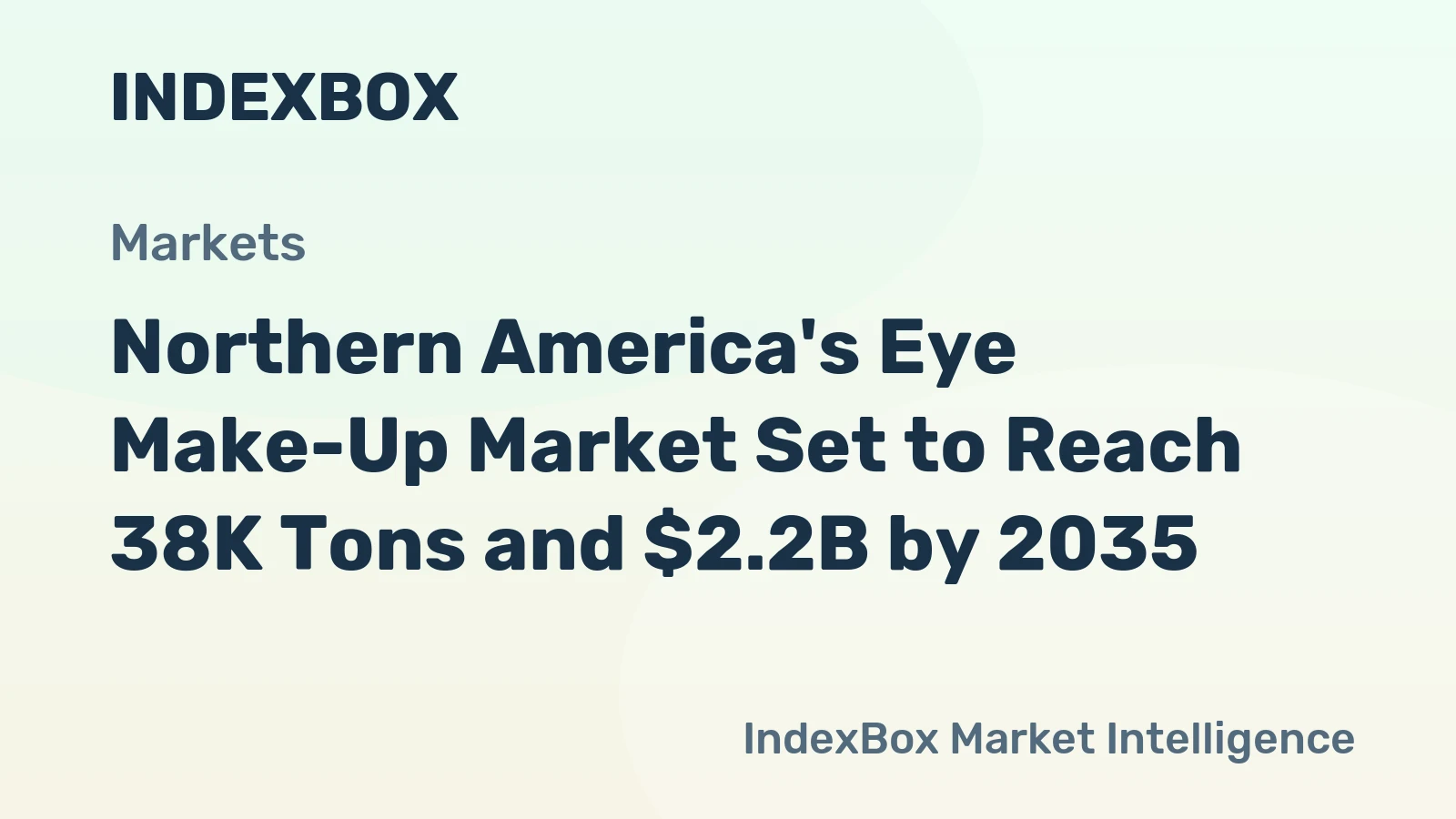 Northern America's Eye Make-Up Market Set to Reach 38K Tons and $2.2B by 2035