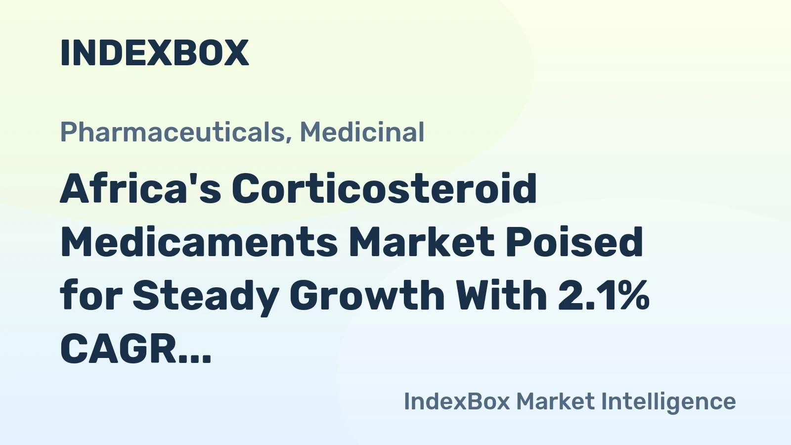 Africa's Corticosteroid Medicaments Market Poised for Steady Growth With 2.1% CAGR in Value Through 2035