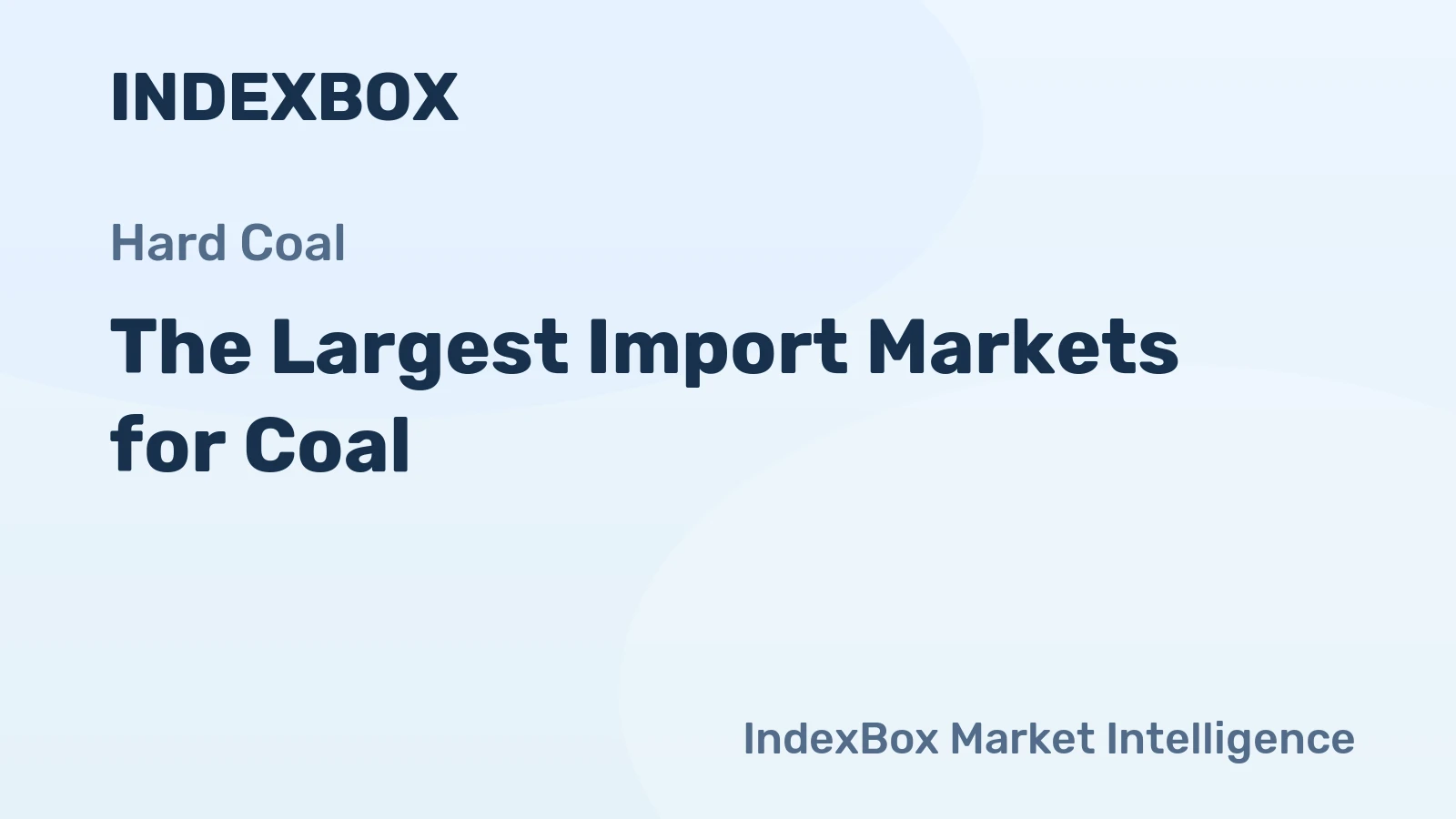 The Largest Import Markets for Coal