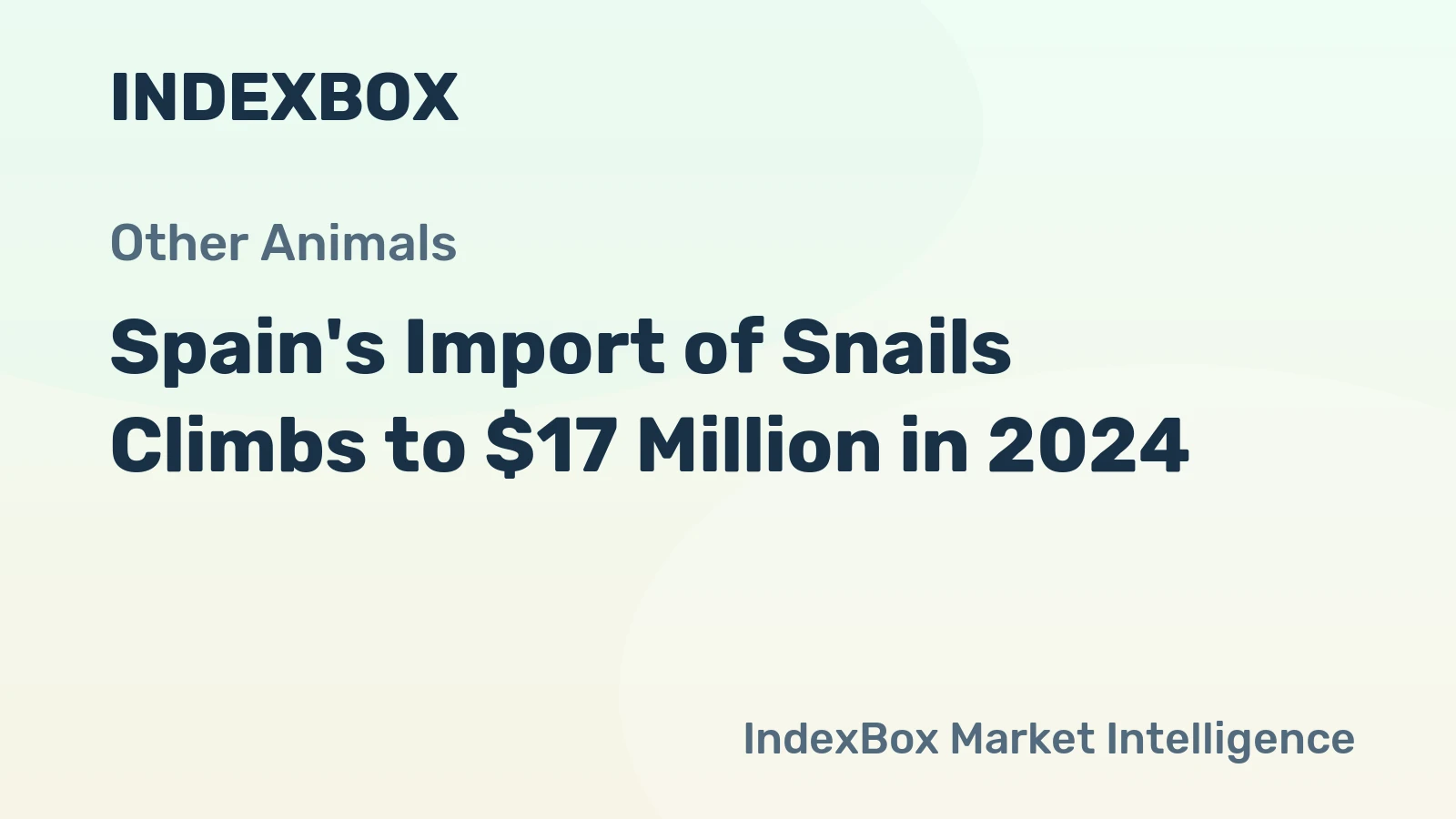 Spain's Import of Snails Climbs to $17 Million in 2024
