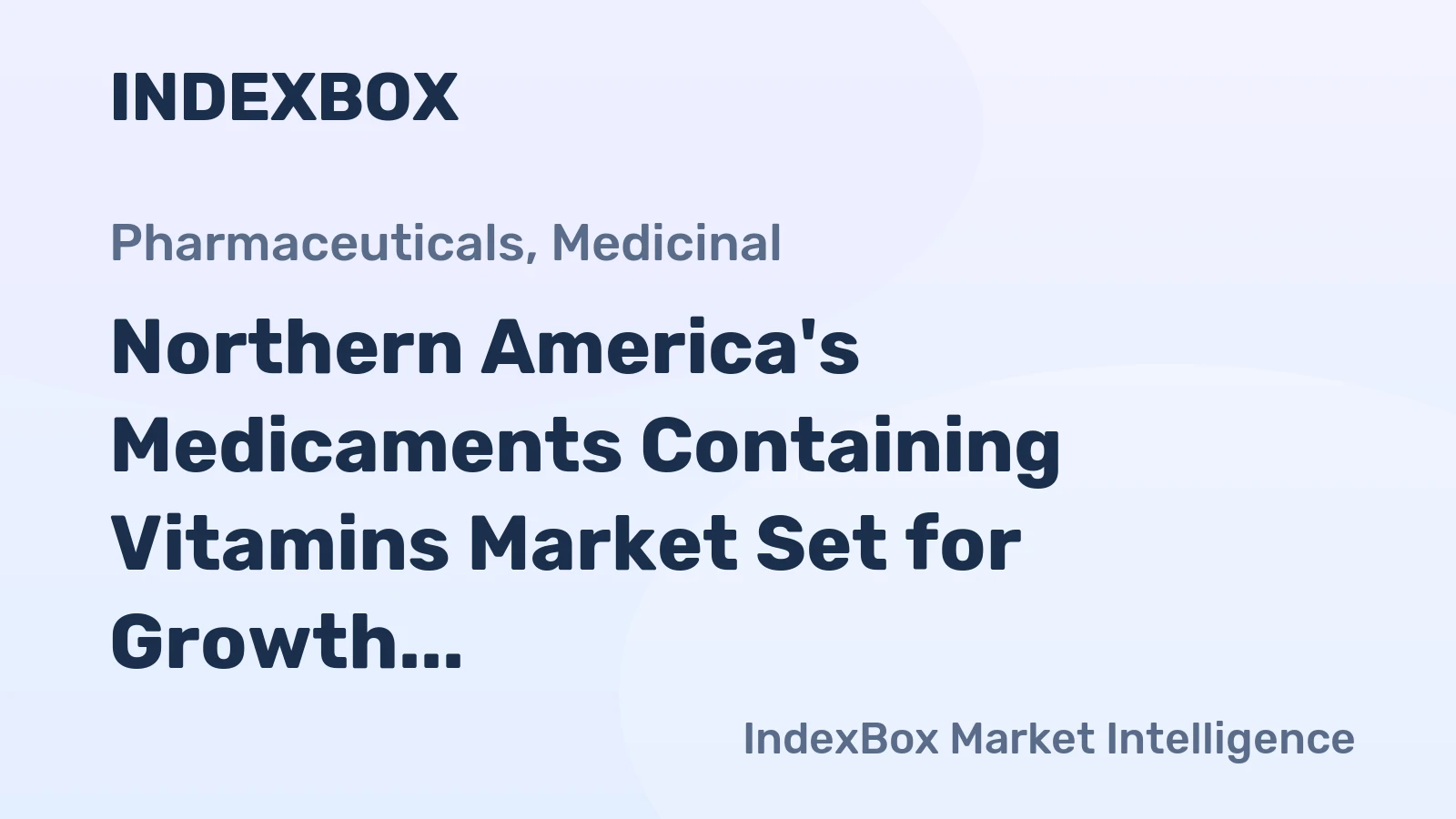 Northern America's Medicaments Containing Vitamins Market Set for Growth to 165K Tons and $4.9B