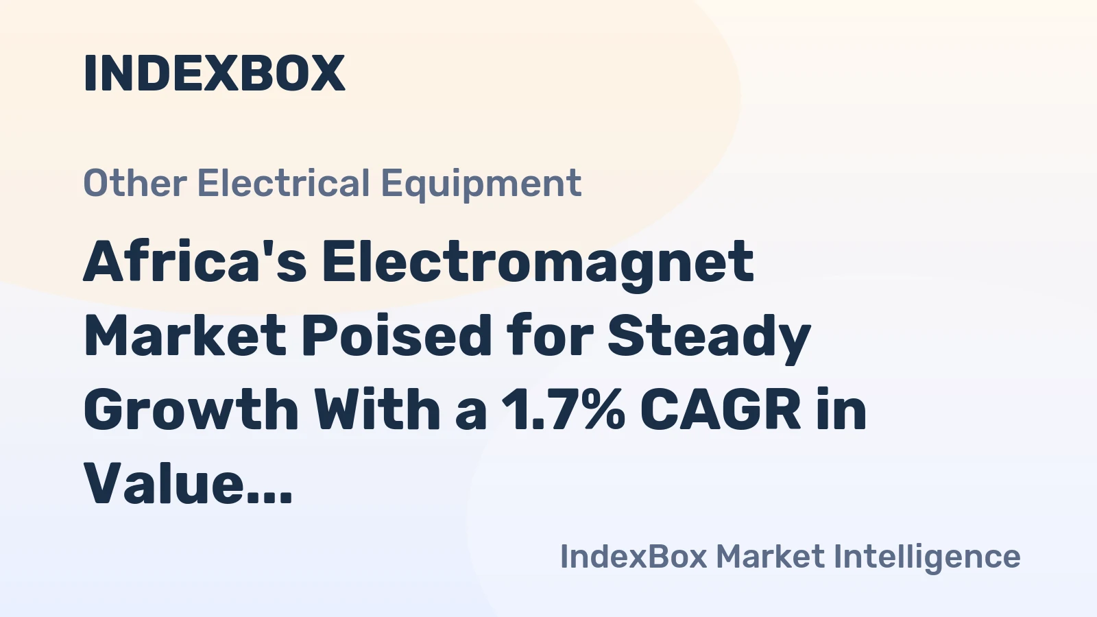 Africa's Electromagnet Market Poised for Steady Growth With a 1.7% CAGR in Value Through 2035