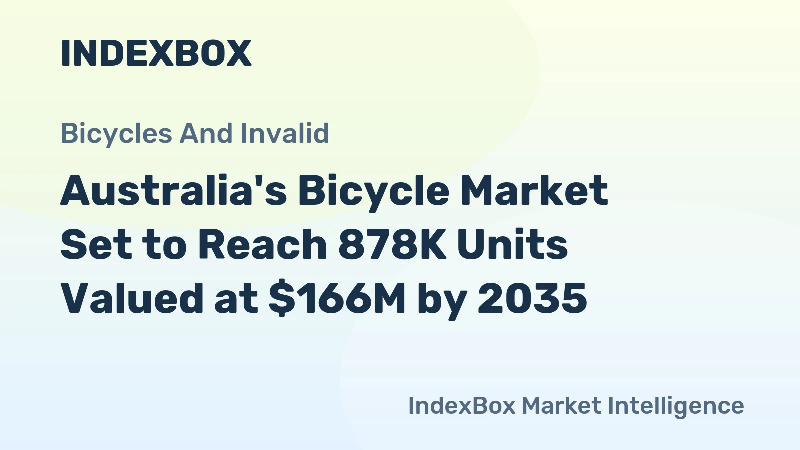 Australia's Bicycle Market Set to Reach 878K Units Valued at $166M by 2035