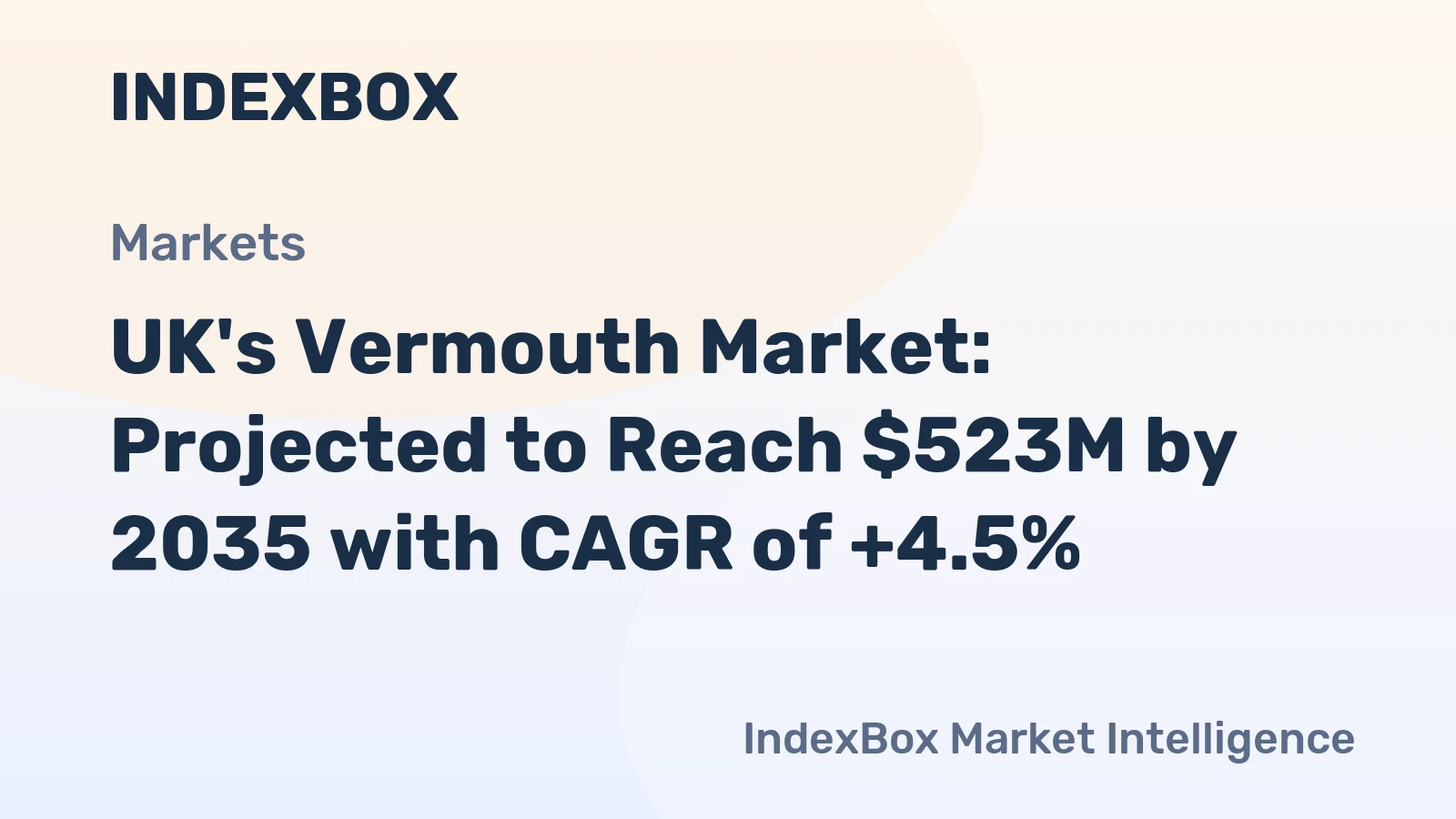 UK's Vermouth Market: Projected to Reach $523M by 2035 with CAGR of +4.5%