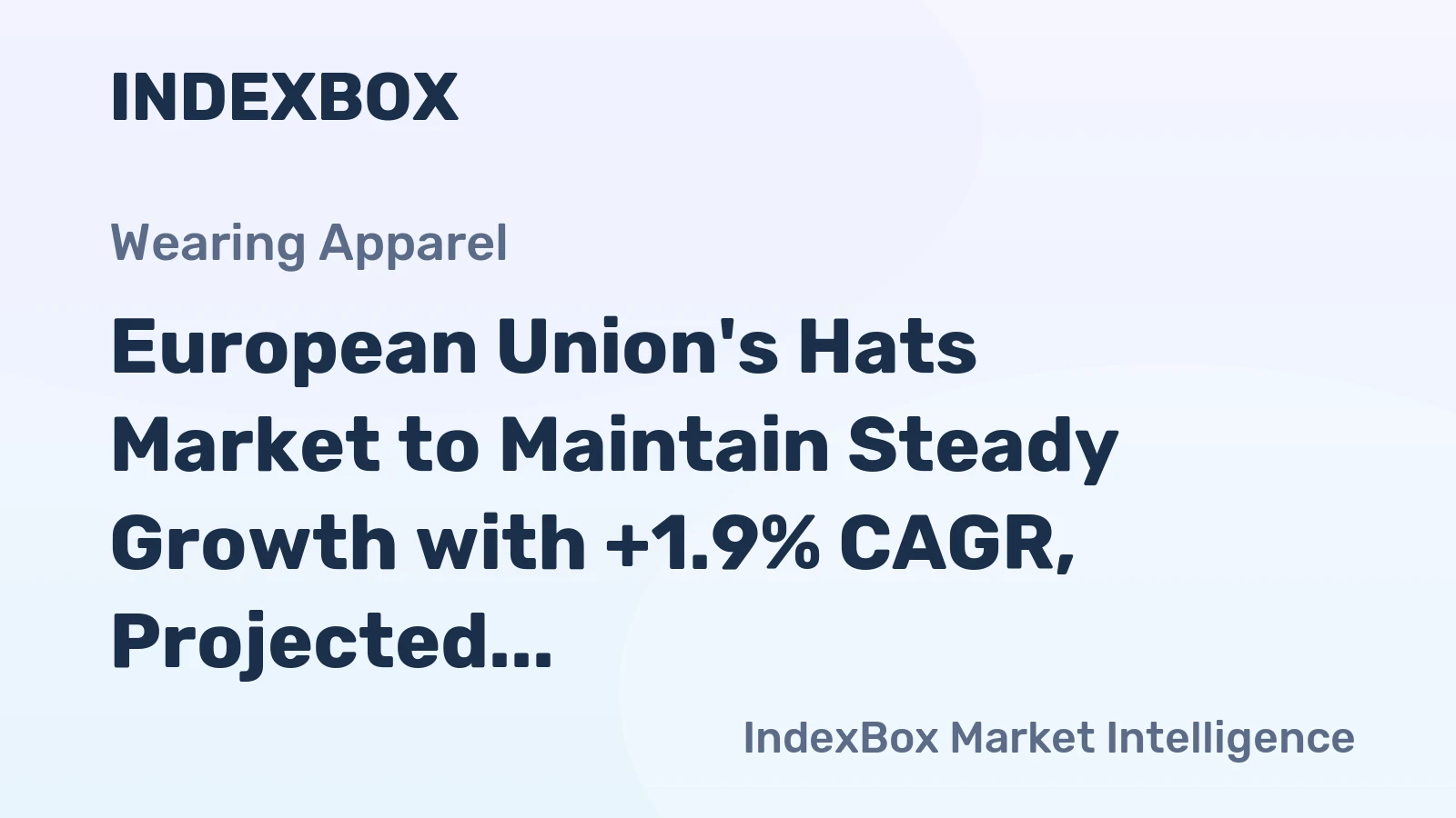European Union's Hats Market to Maintain Steady Growth with +1.9% CAGR, Projected to Reach 469M Units by 2035