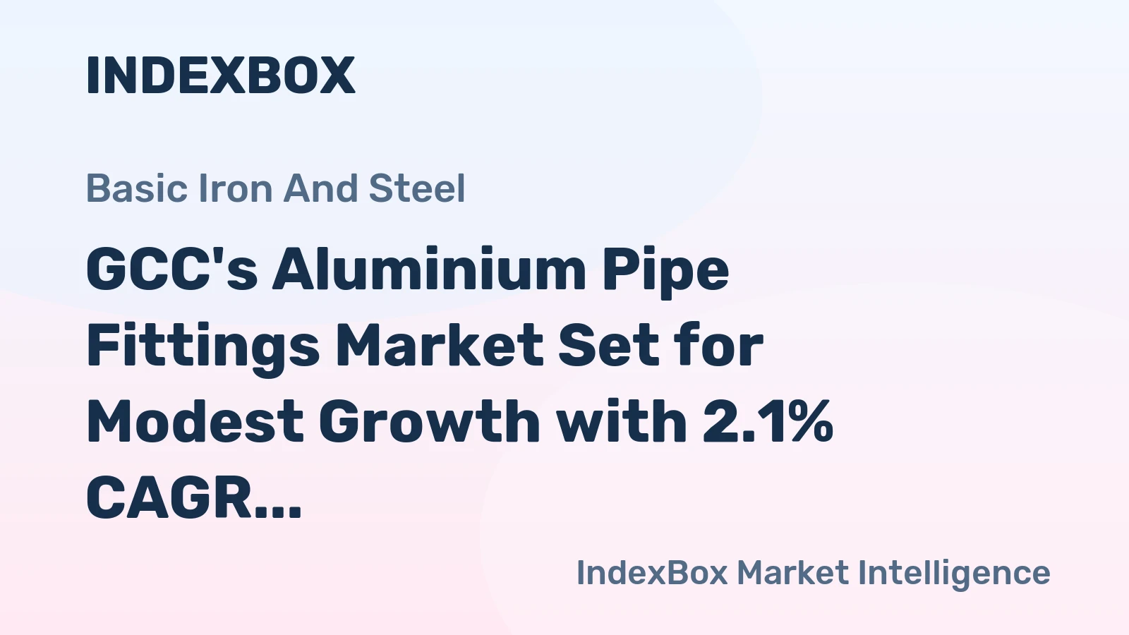 GCC's Aluminium Pipe Fittings Market Set for Modest Growth with 2.1% CAGR Through 2035