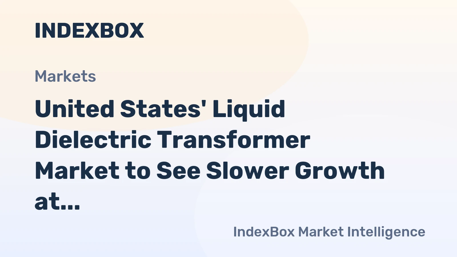 United States' Liquid Dielectric Transformer Market to See Slower Growth at 1.3% CAGR Through 2035