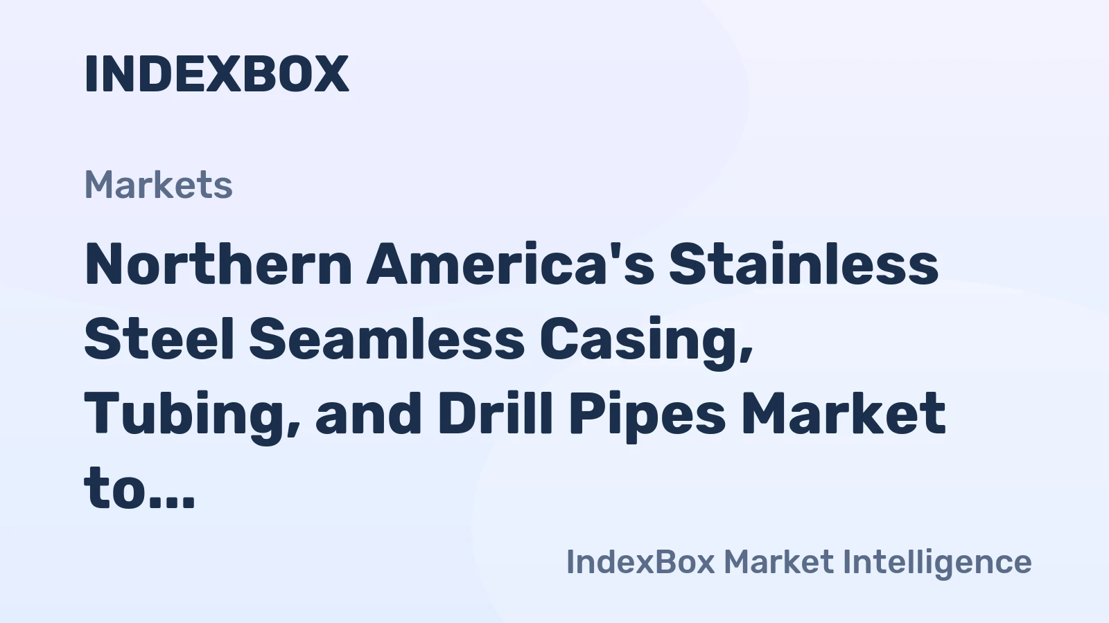 Northern America's Stainless Steel Seamless Casing, Tubing, and Drill Pipes Market to Grow at 2.2% CAGR, Reaching 27K Tons by 2035