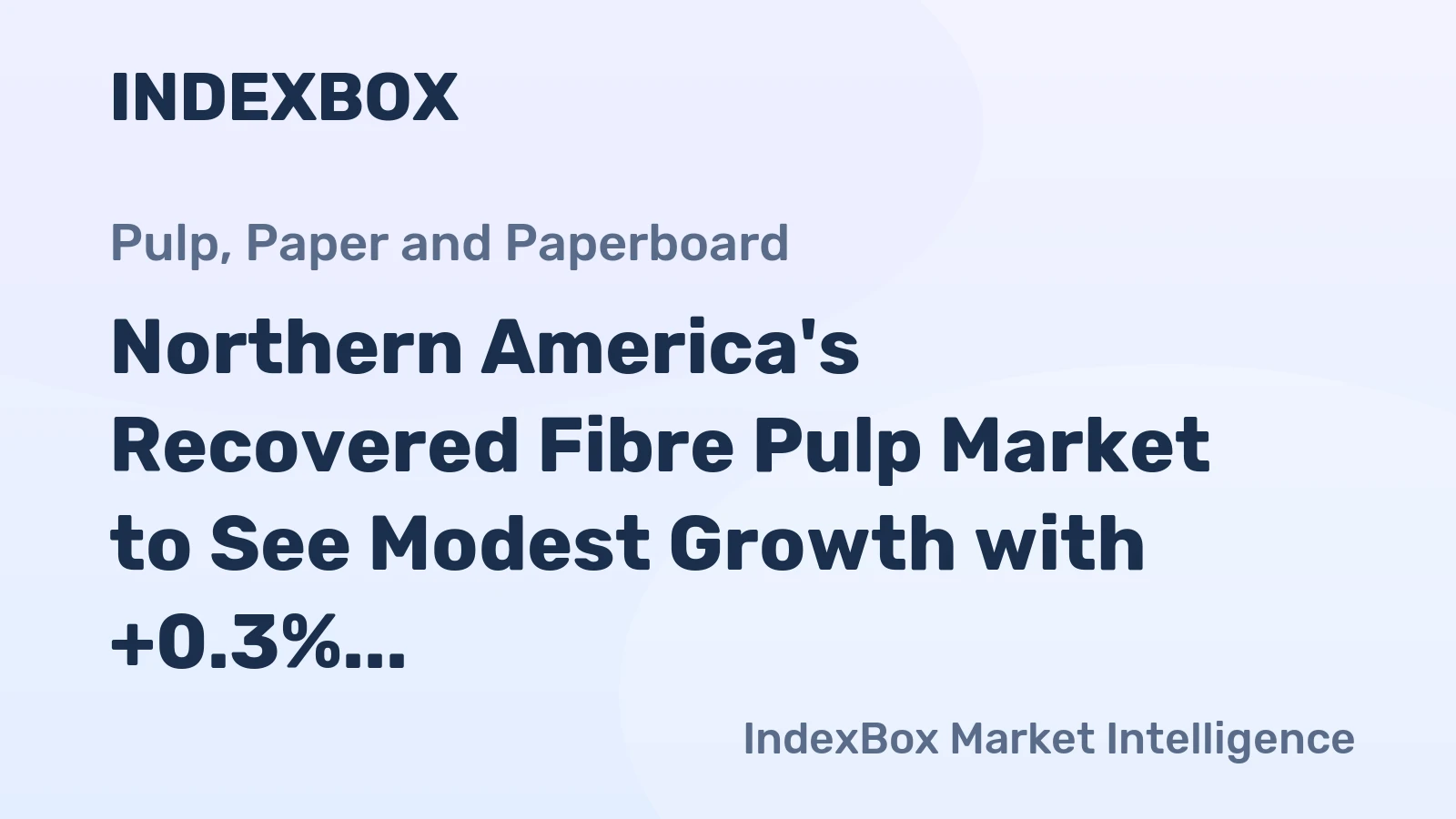 Northern America's Recovered Fibre Pulp Market to See Modest Growth with +0.3% CAGR, Reaching 491K Tons by 2035
