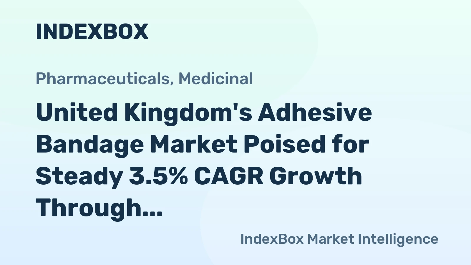 United Kingdom's Adhesive Bandage Market Poised for Steady 3.5% CAGR Growth Through 2035