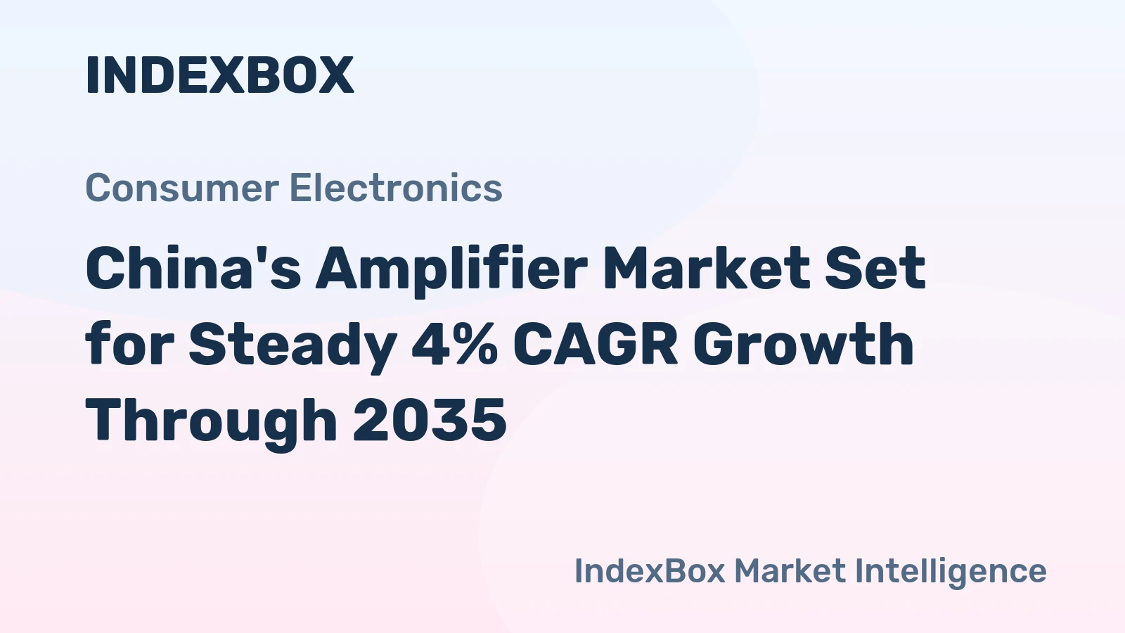 China's Amplifier Market Set for Steady 4% CAGR Growth Through 2035