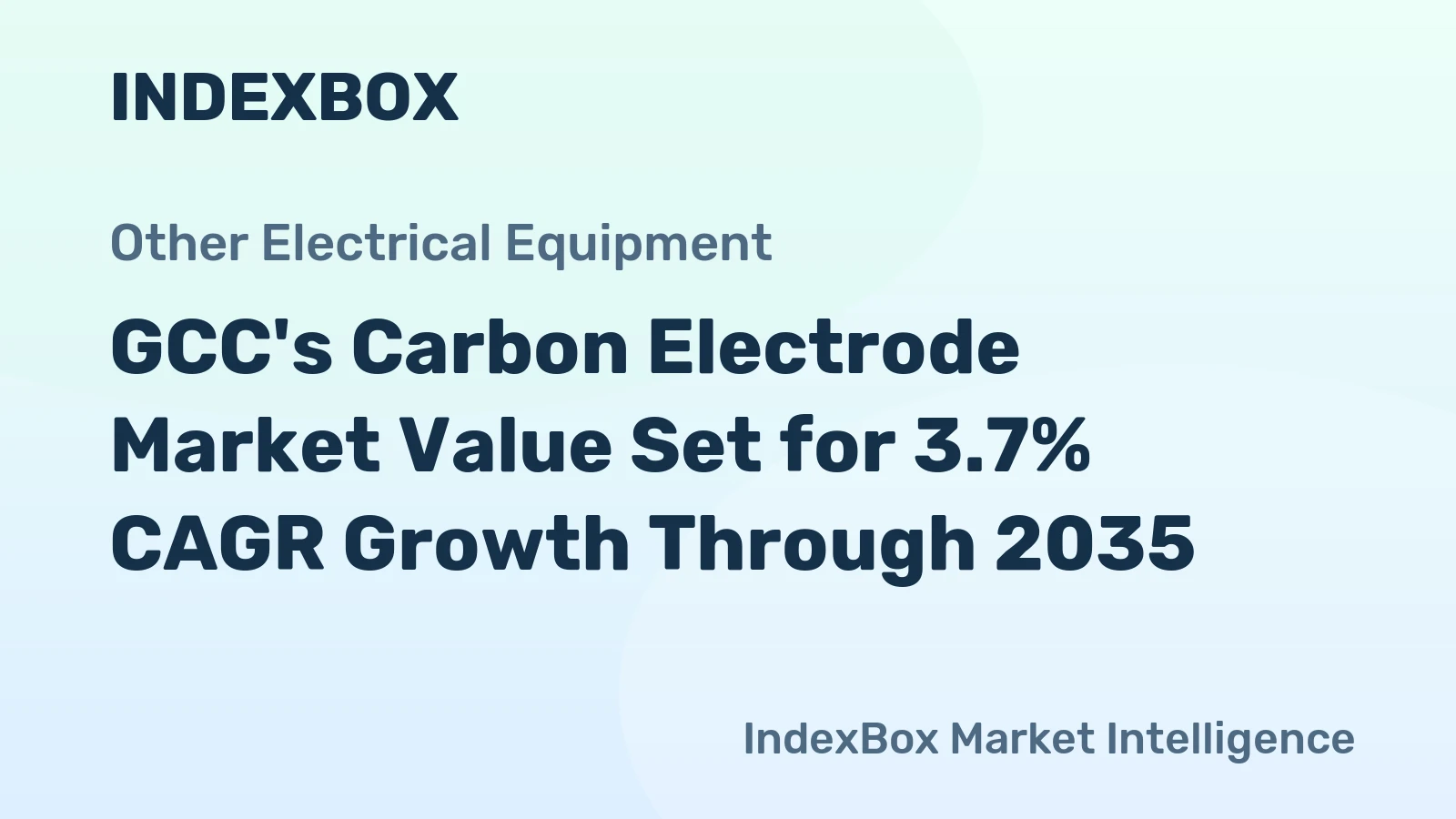 GCC's Carbon Electrode Market Value Set for 3.7% CAGR Growth Through 2035