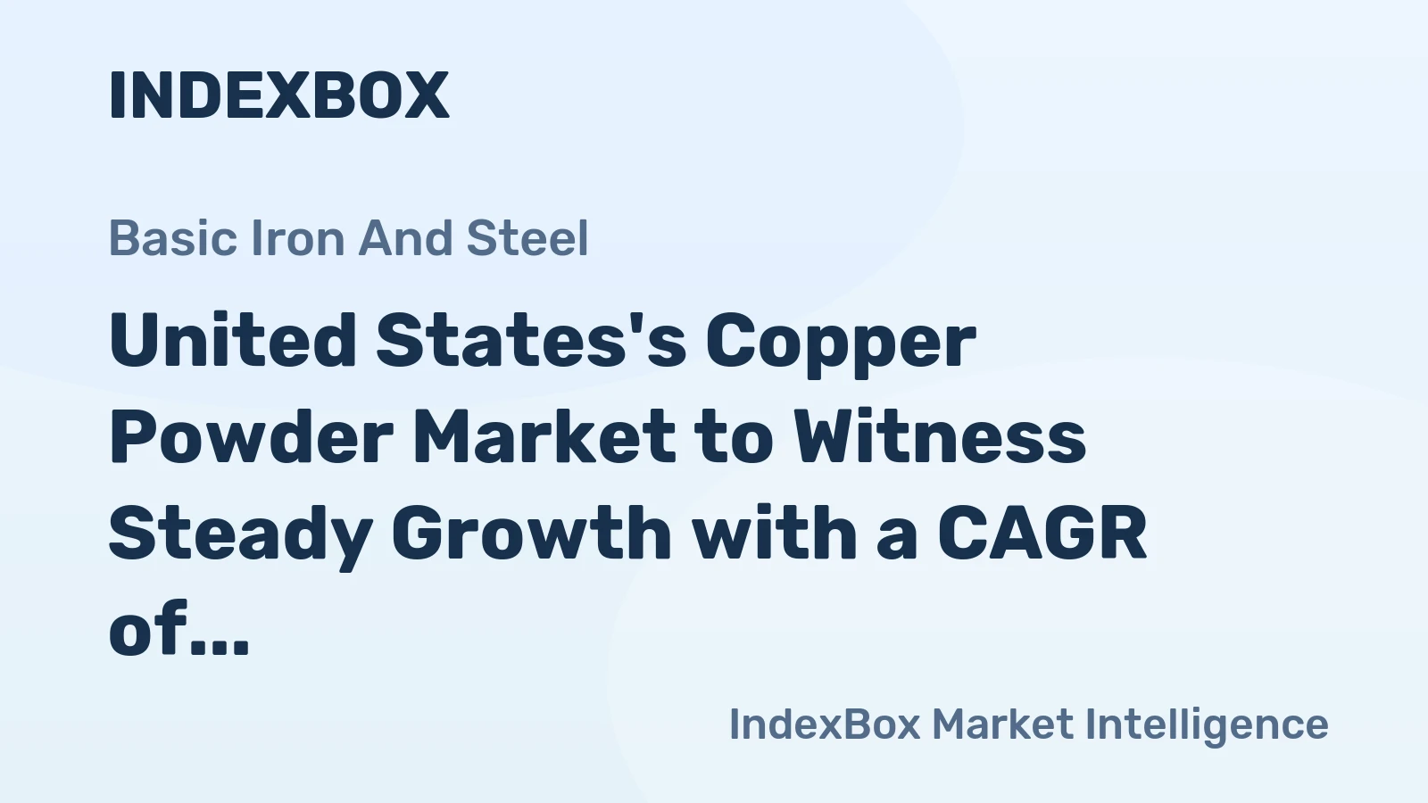 United States's Copper Powder Market to Witness Steady Growth with a CAGR of +3.4% by 2035