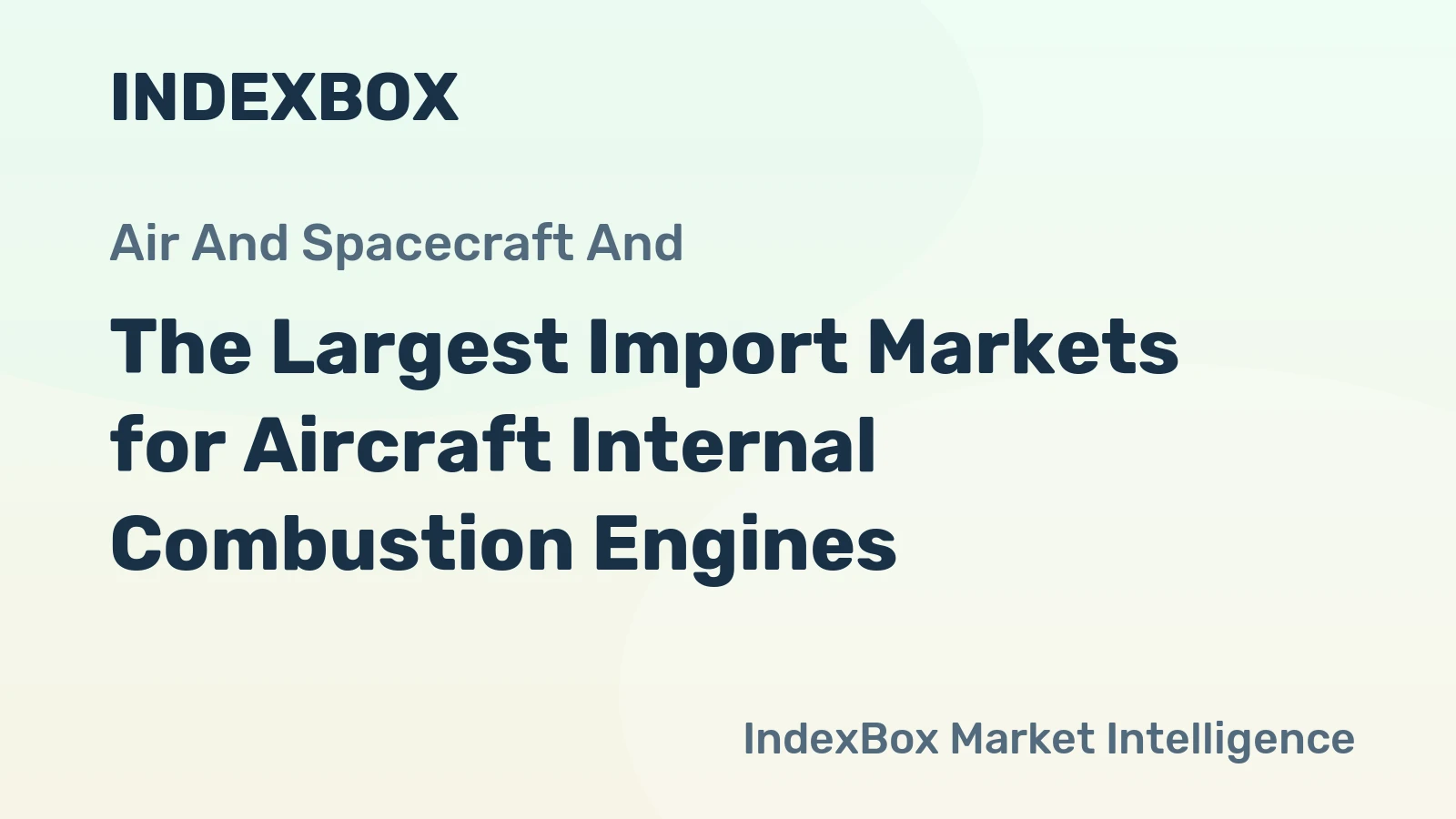 The Largest Import Markets for Aircraft Internal Combustion Engines