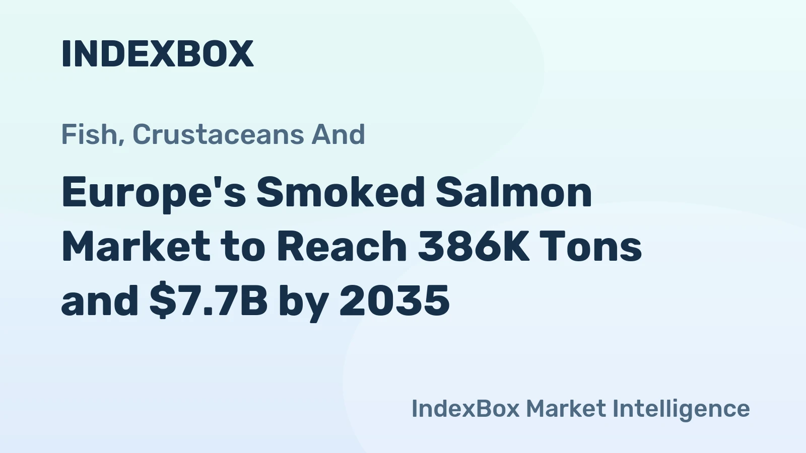 Europe's Smoked Salmon Market to Reach 386K Tons and $7.7B by 2035