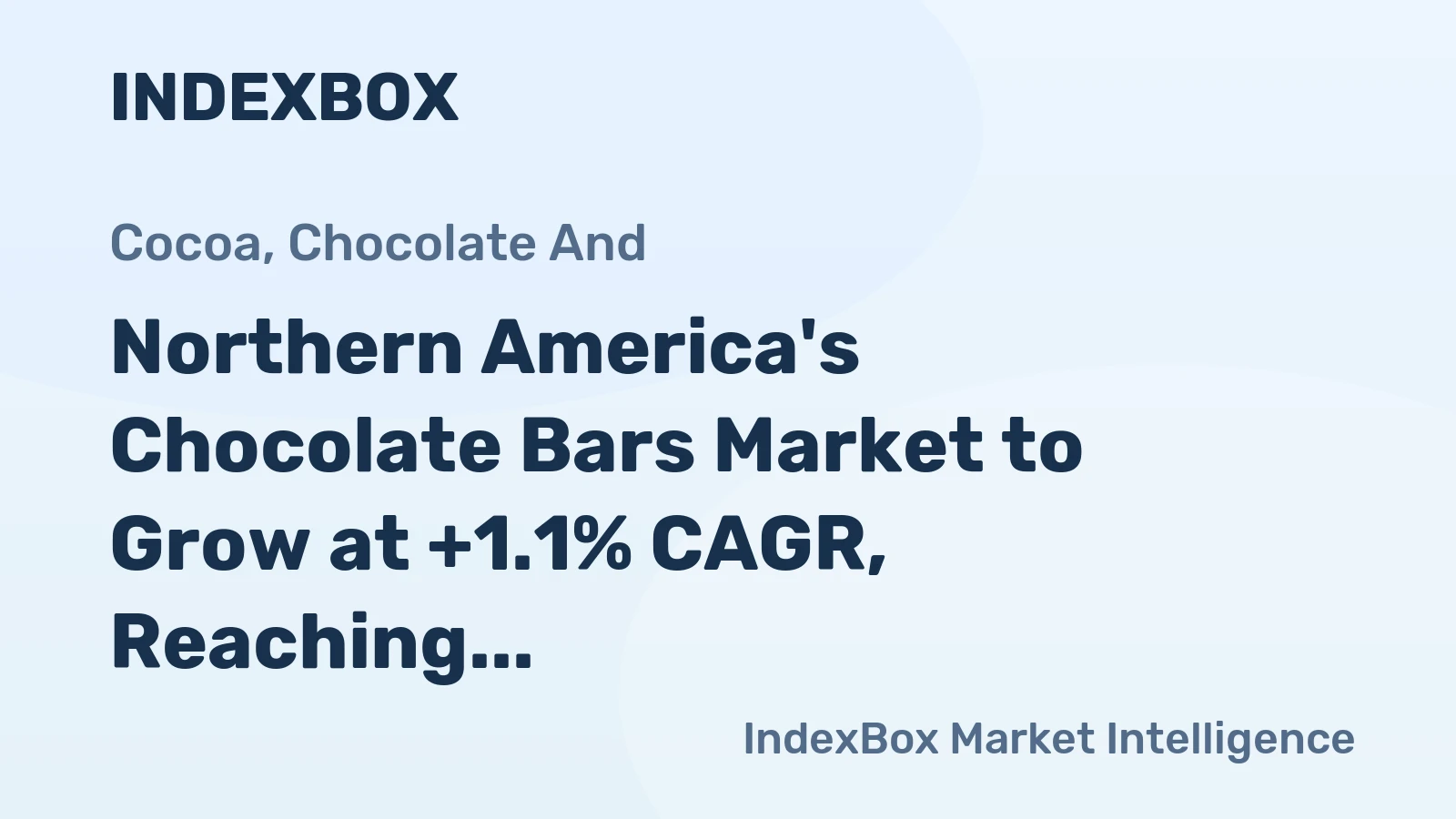 Northern America's Chocolate Bars Market to Grow at +1.1% CAGR, Reaching $4.7B by 2035