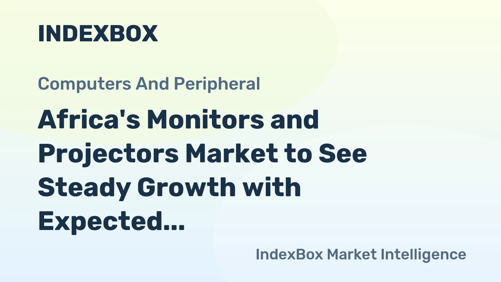 Africa's Monitors and Projectors Market to See Steady Growth with Expected CAGR of +1.0% from 2024-2035