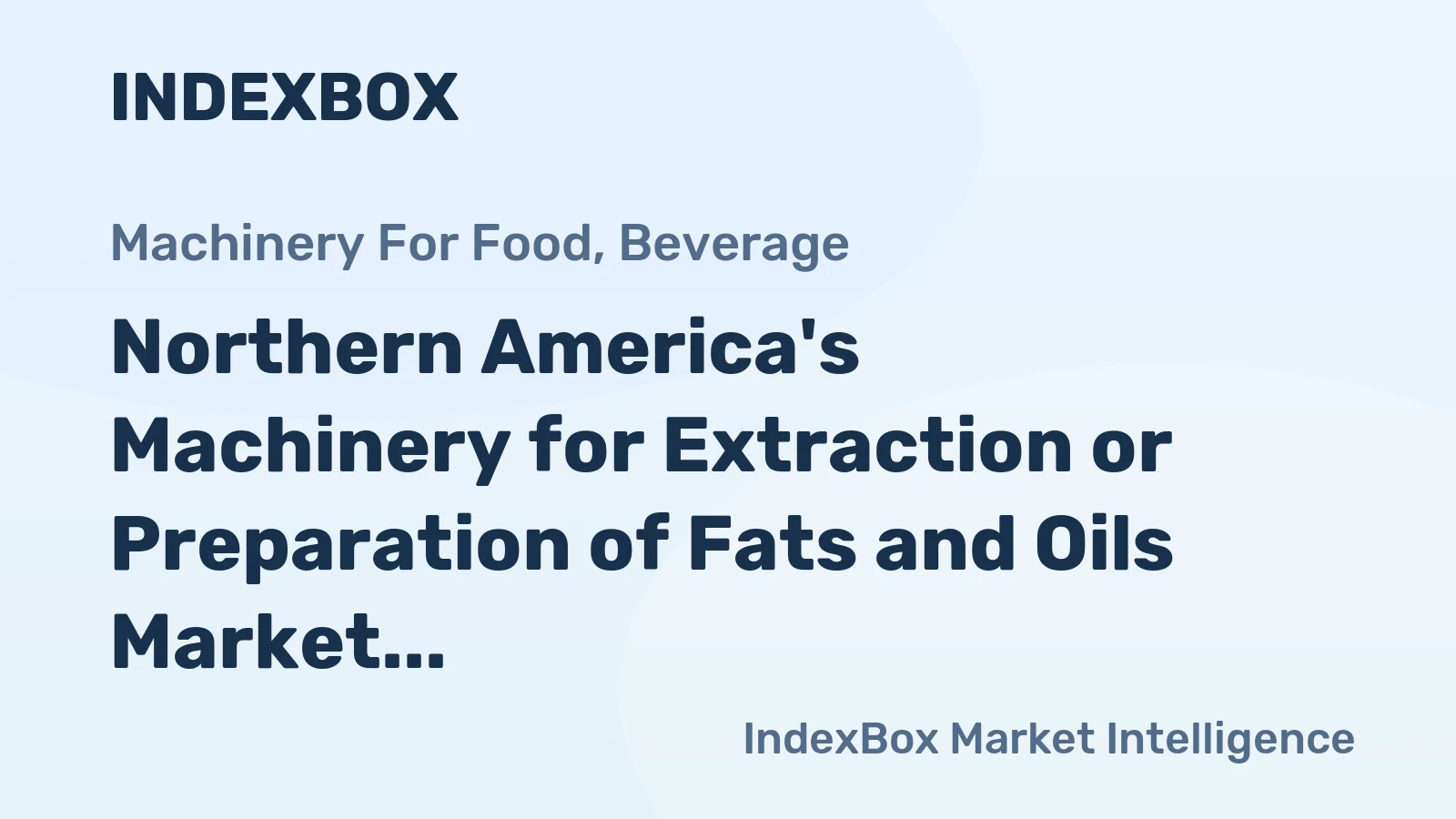 Northern America's Machinery for Extraction or Preparation of Fats and Oils Market to Grow at 1.5% CAGR through 2035
