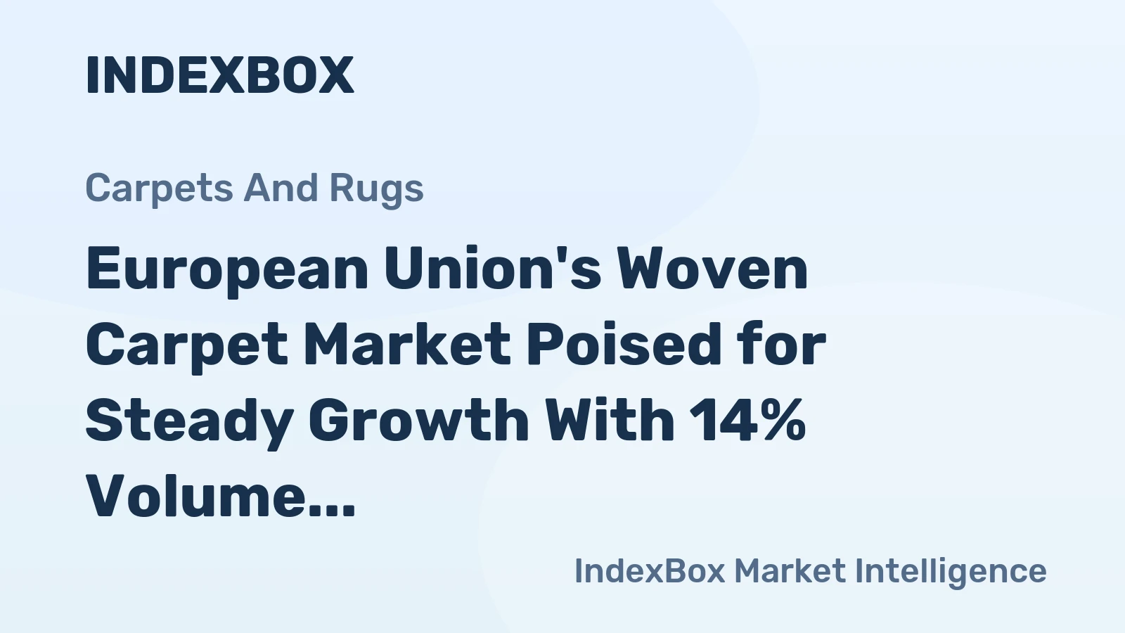 European Union's Woven Carpet Market Poised for Steady Growth With 14% Volume CAGR Through 2035