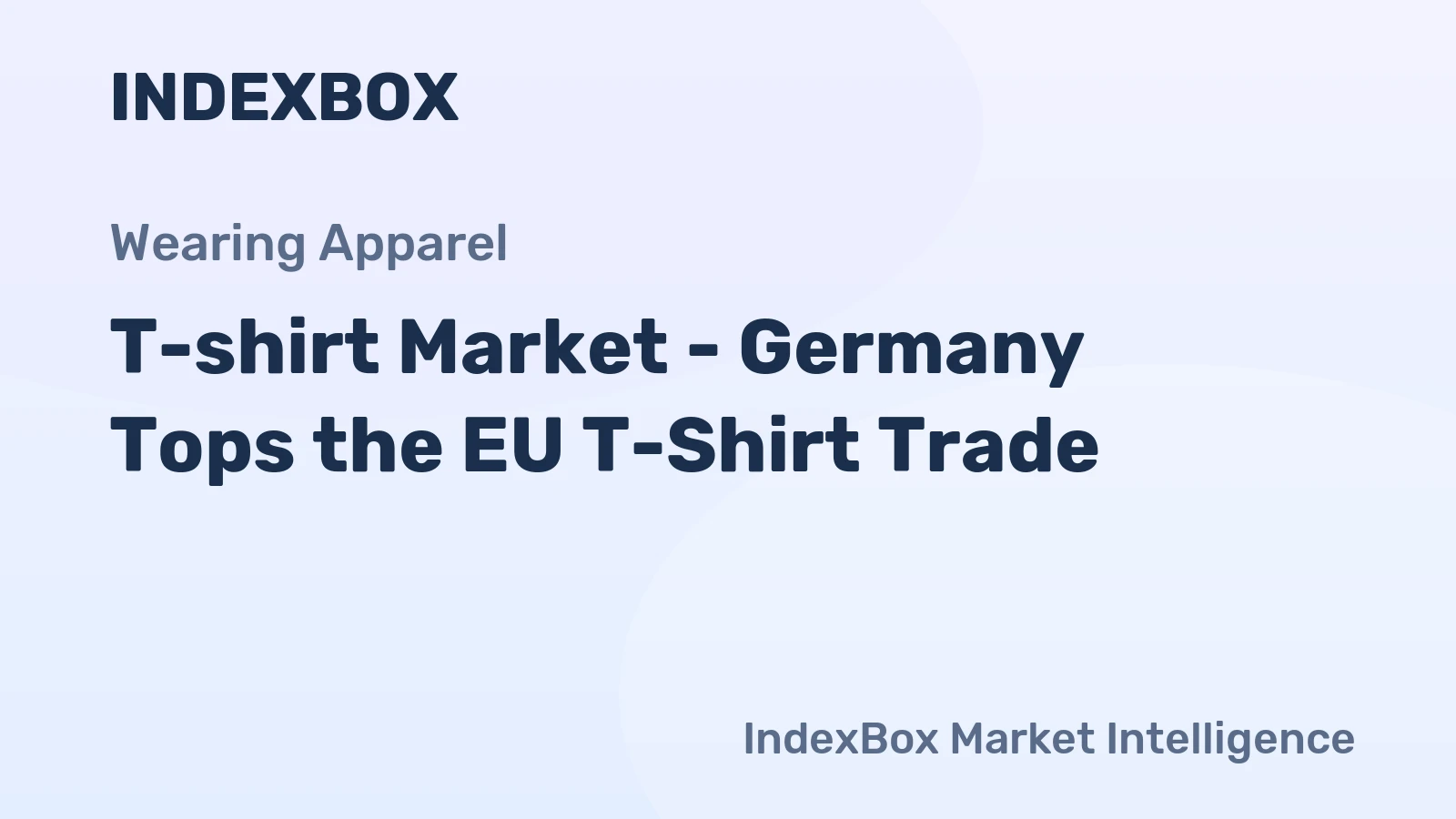 T-shirt Market - Germany Tops the EU T-Shirt Trade