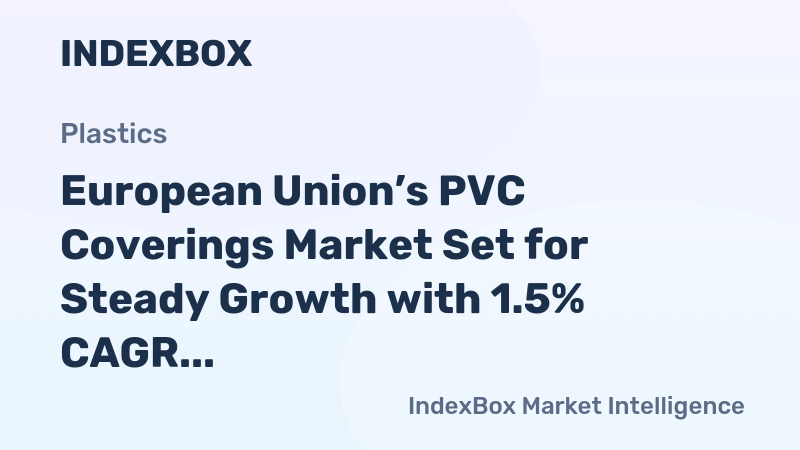 European Union’s PVC Coverings Market Set for Steady Growth with 1.5% CAGR Through 2035