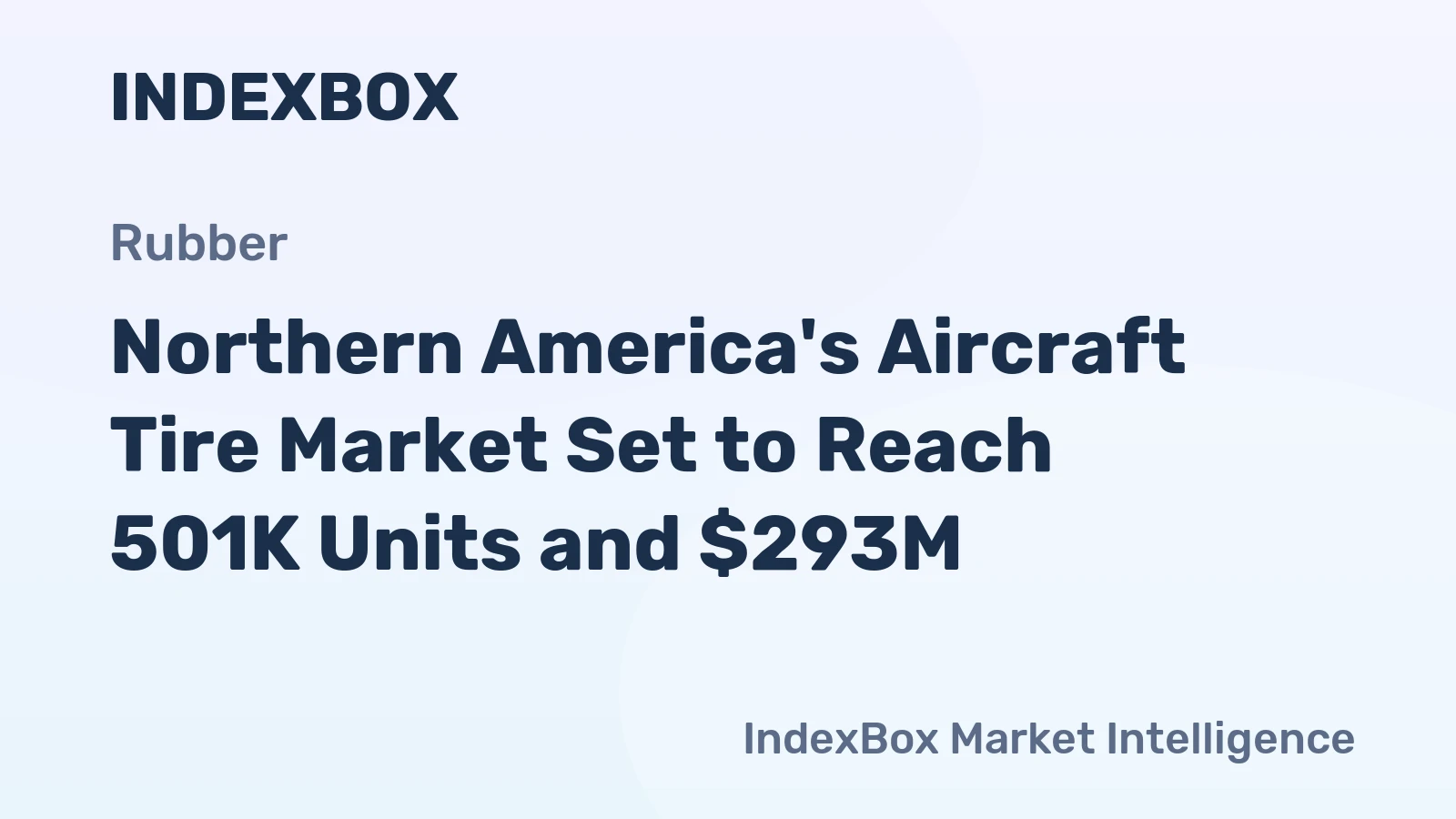 Northern America's Aircraft Tire Market Set to Reach 501K Units and $293M
