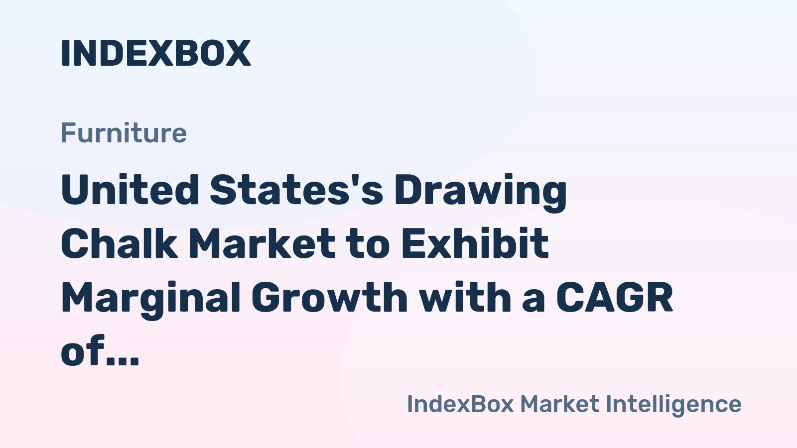 United States's Drawing Chalk Market to Exhibit Marginal Growth with a CAGR of +0.2% from 2024 to 2035