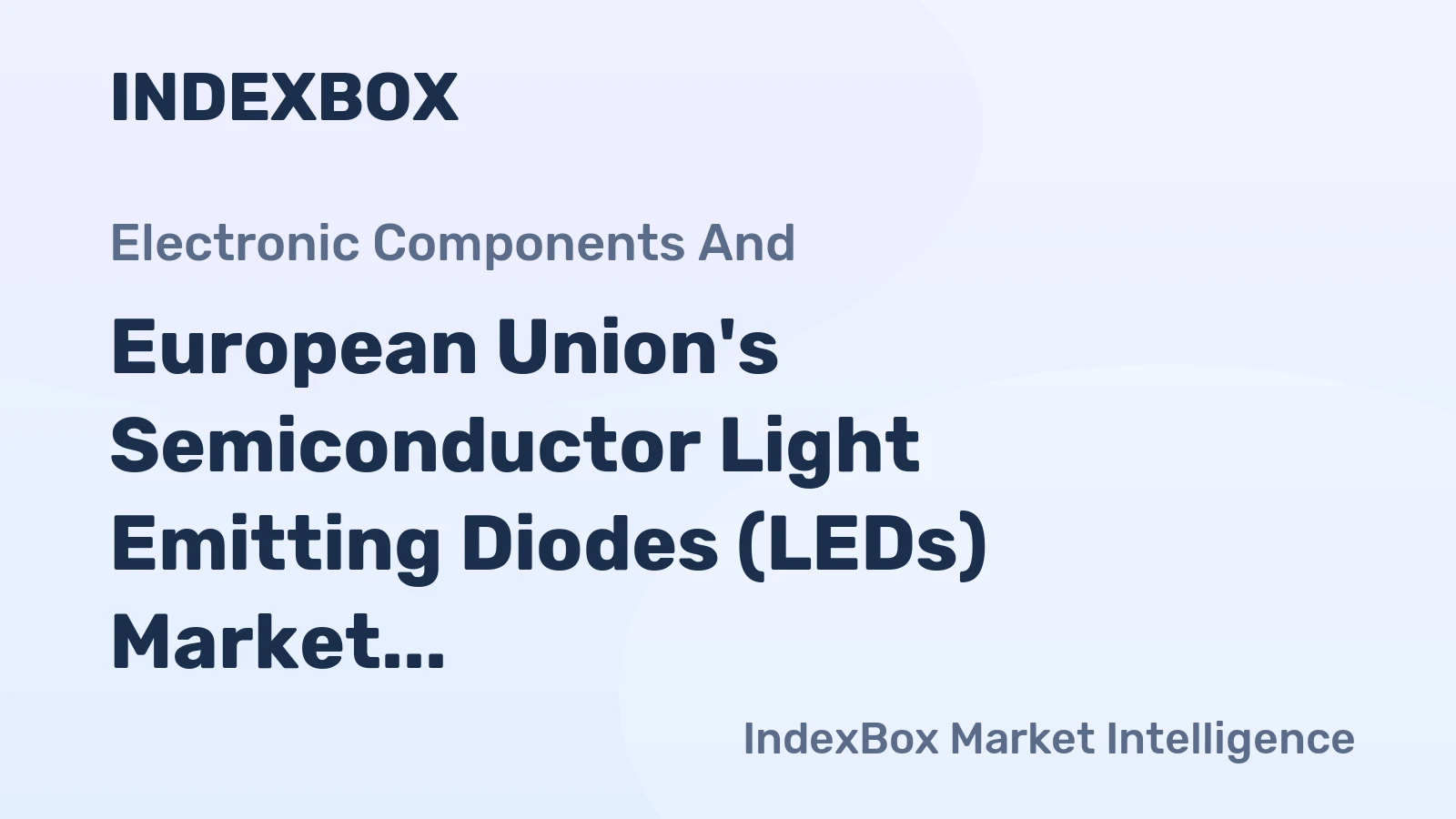 European Union's Semiconductor Light Emitting Diodes (LEDs) Market to Reach 3.6M Tons and $48.2B by 2035