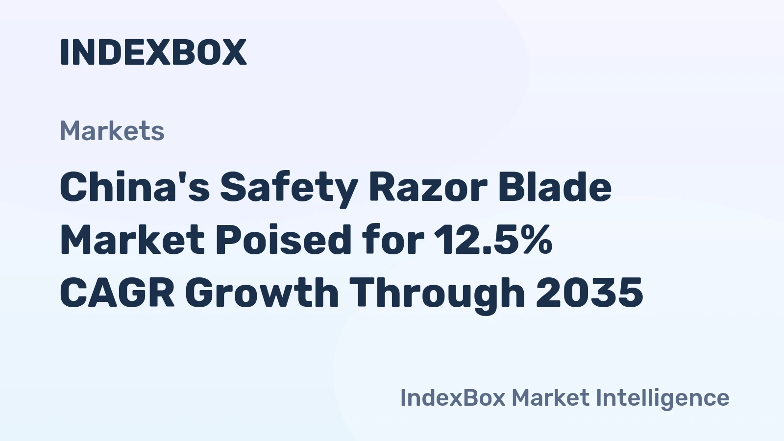 China's Safety Razor Blade Market Poised for 12.5% CAGR Growth Through 2035