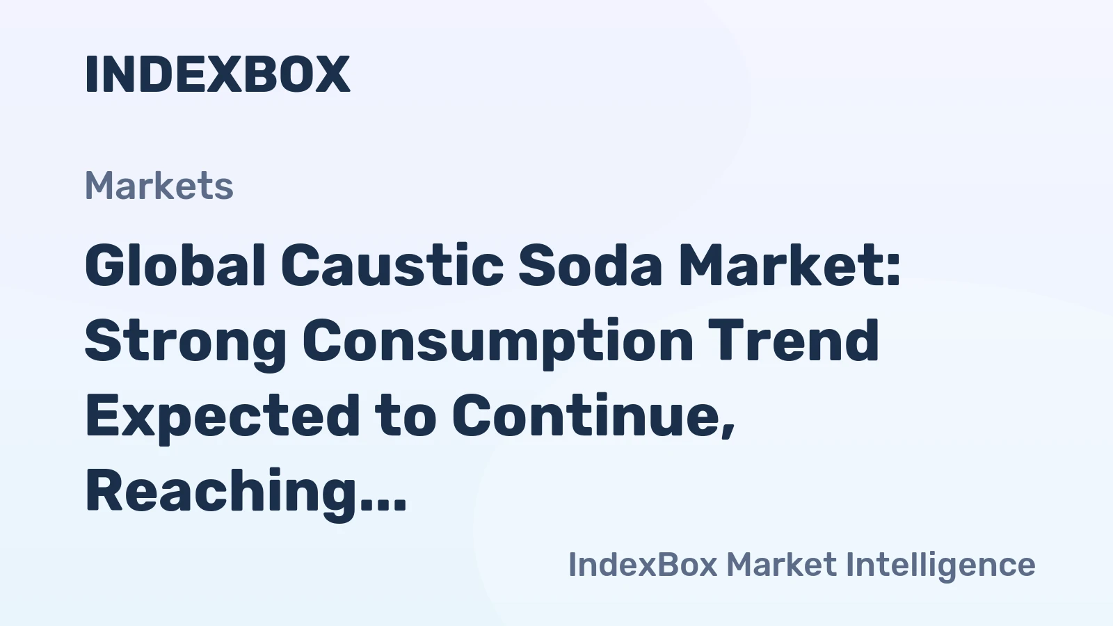 Global Caustic Soda Market: Strong Consumption Trend Expected to Continue, Reaching 3.8M Tons by 2035