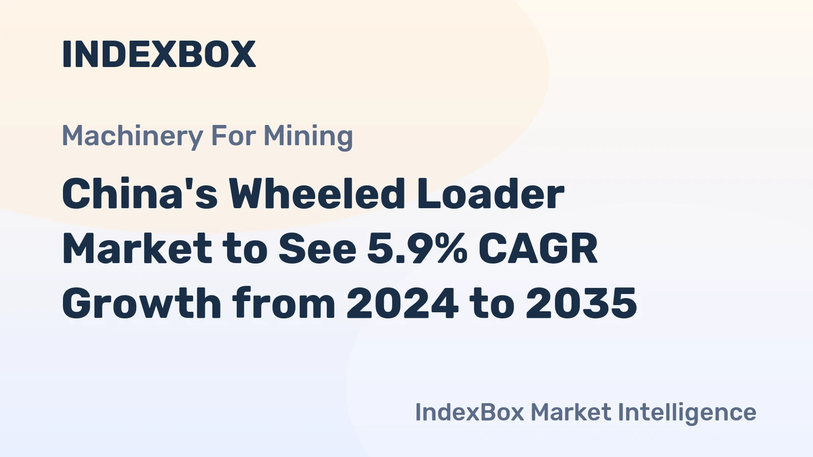 China's Wheeled Loader Market to See 5.9% CAGR Growth from 2024 to 2035