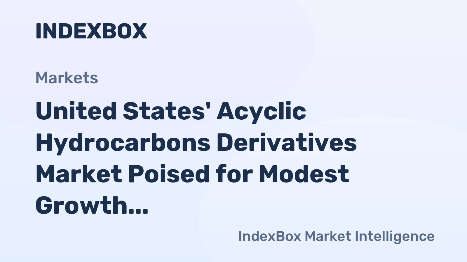 United States' Acyclic Hydrocarbons Derivatives Market Poised for Modest Growth With 1.4% CAGR Through 2035
