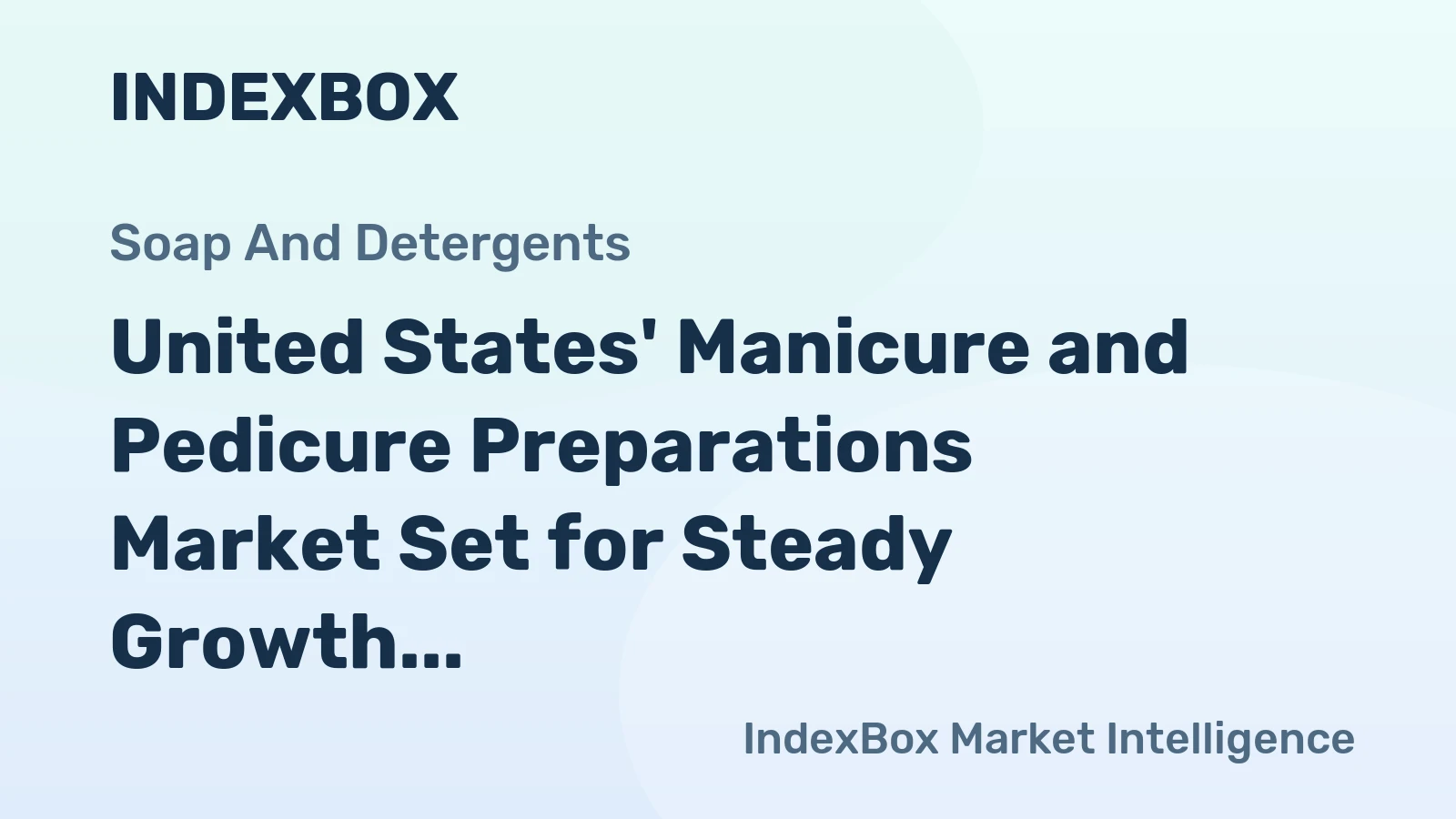 United States' Manicure and Pedicure Preparations Market Set for Steady Growth with 2.2% CAGR in Value