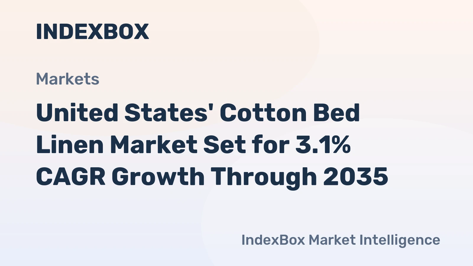 United States' Cotton Bed Linen Market Set for 3.1% CAGR Growth Through 2035
