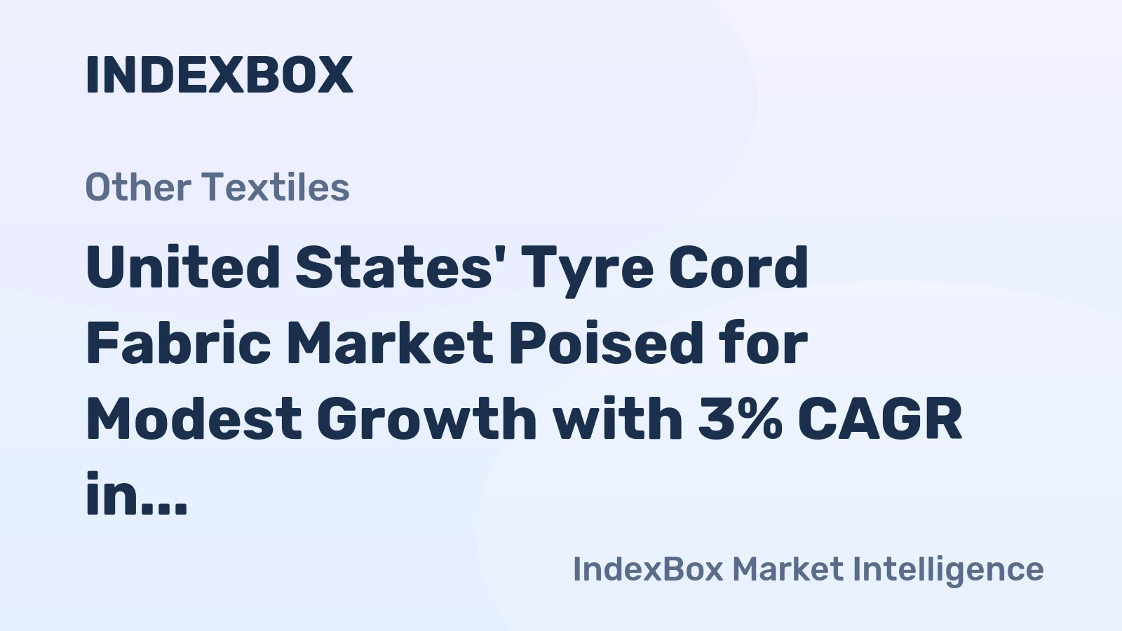 United States' Tyre Cord Fabric Market Poised for Modest Growth with 3% CAGR in Value Through 2035