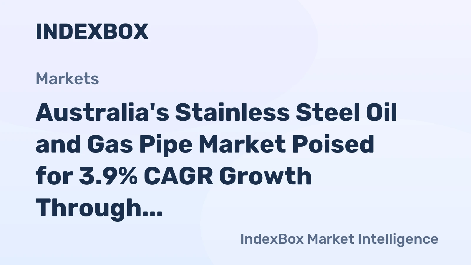 Australia's Stainless Steel Oil and Gas Pipe Market Poised for 3.9% CAGR Growth Through 2035