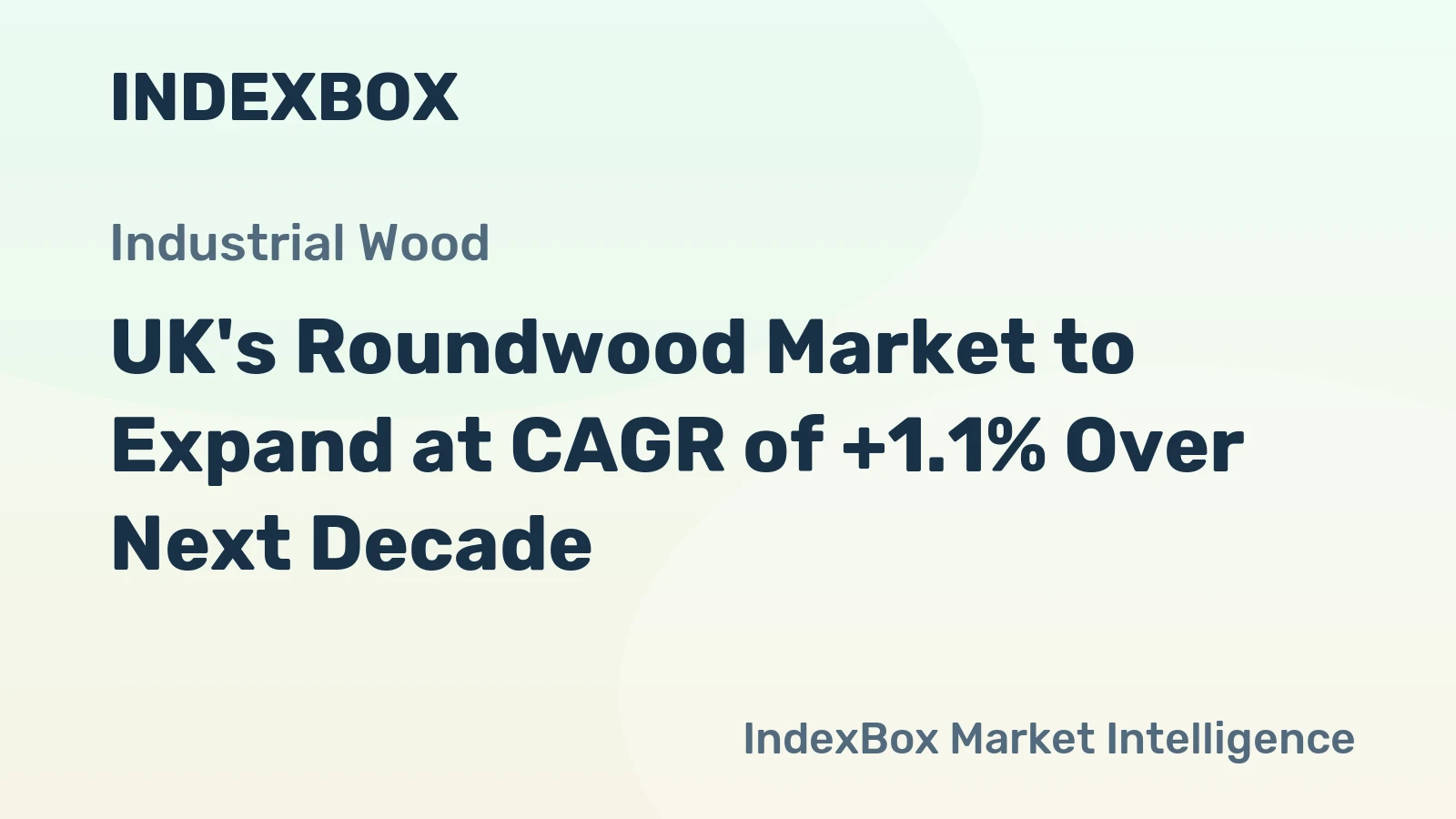 UK's Roundwood Market to Expand at CAGR of +1.1% Over Next Decade