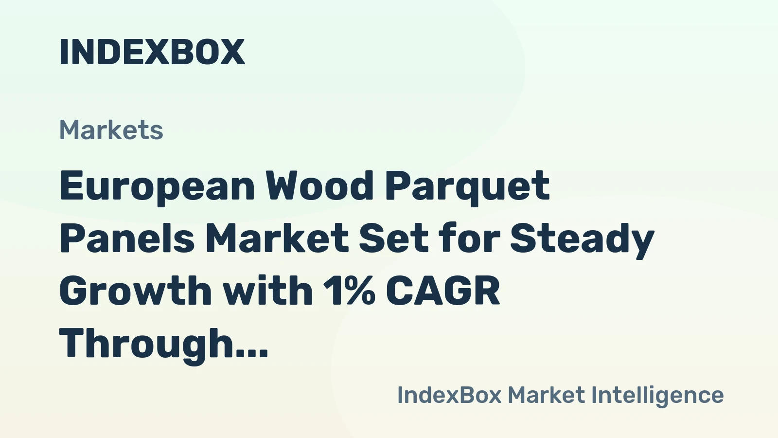 European Wood Parquet Panels Market Set for Steady Growth with 1% CAGR Through 2035