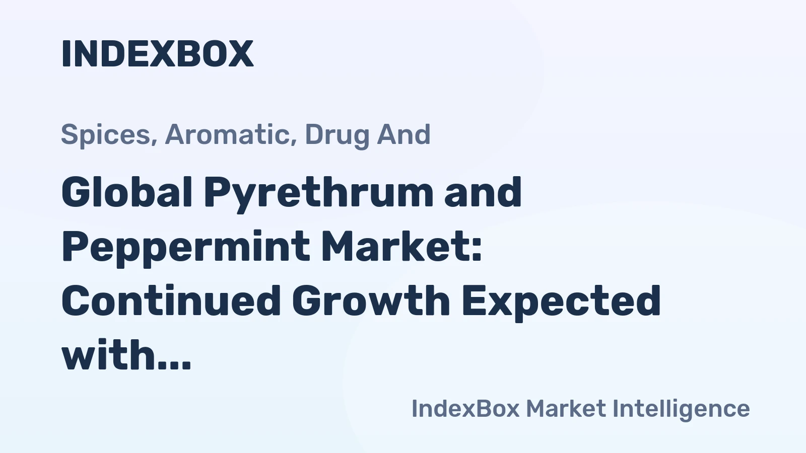Global Pyrethrum and Peppermint Market: Continued Growth Expected with 1.2M Tons Volume and $5.2B Value Forecasted by 2035