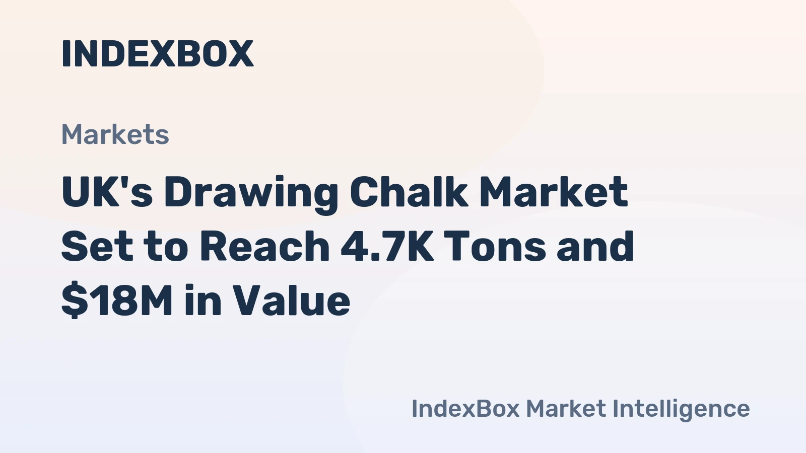 UK's Drawing Chalk Market Set to Reach 4.7K Tons and $18M in Value