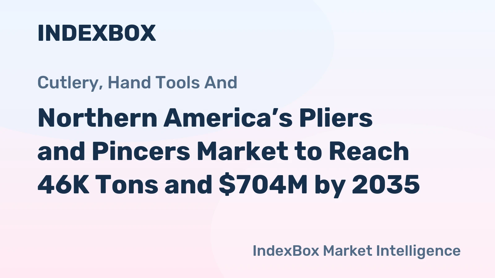 Northern America’s Pliers and Pincers Market to Reach 46K Tons and $704M by 2035